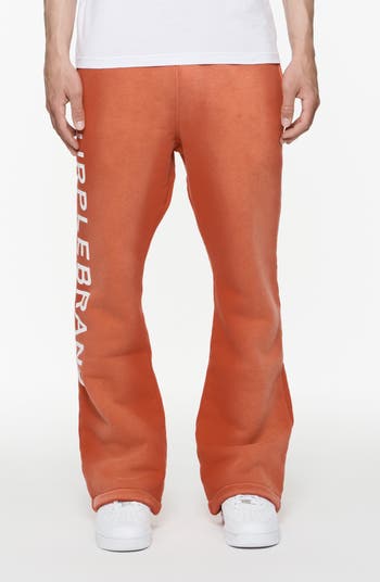 PURPLE BRAND Fleece Flared Sweatpants | Nordstromrack
