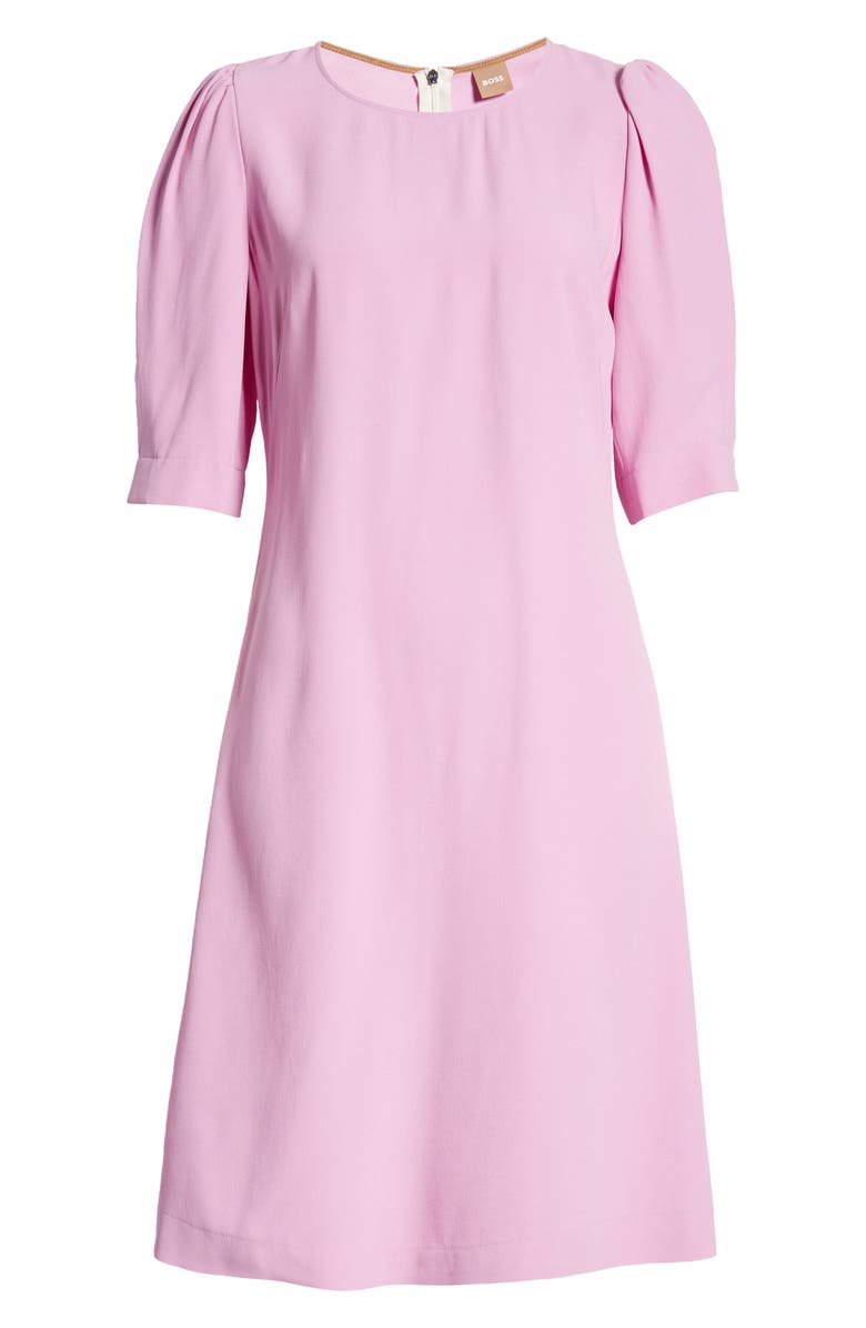 BOSS Dawena Puff Sleeve A-Line Dress | Nordstromrack