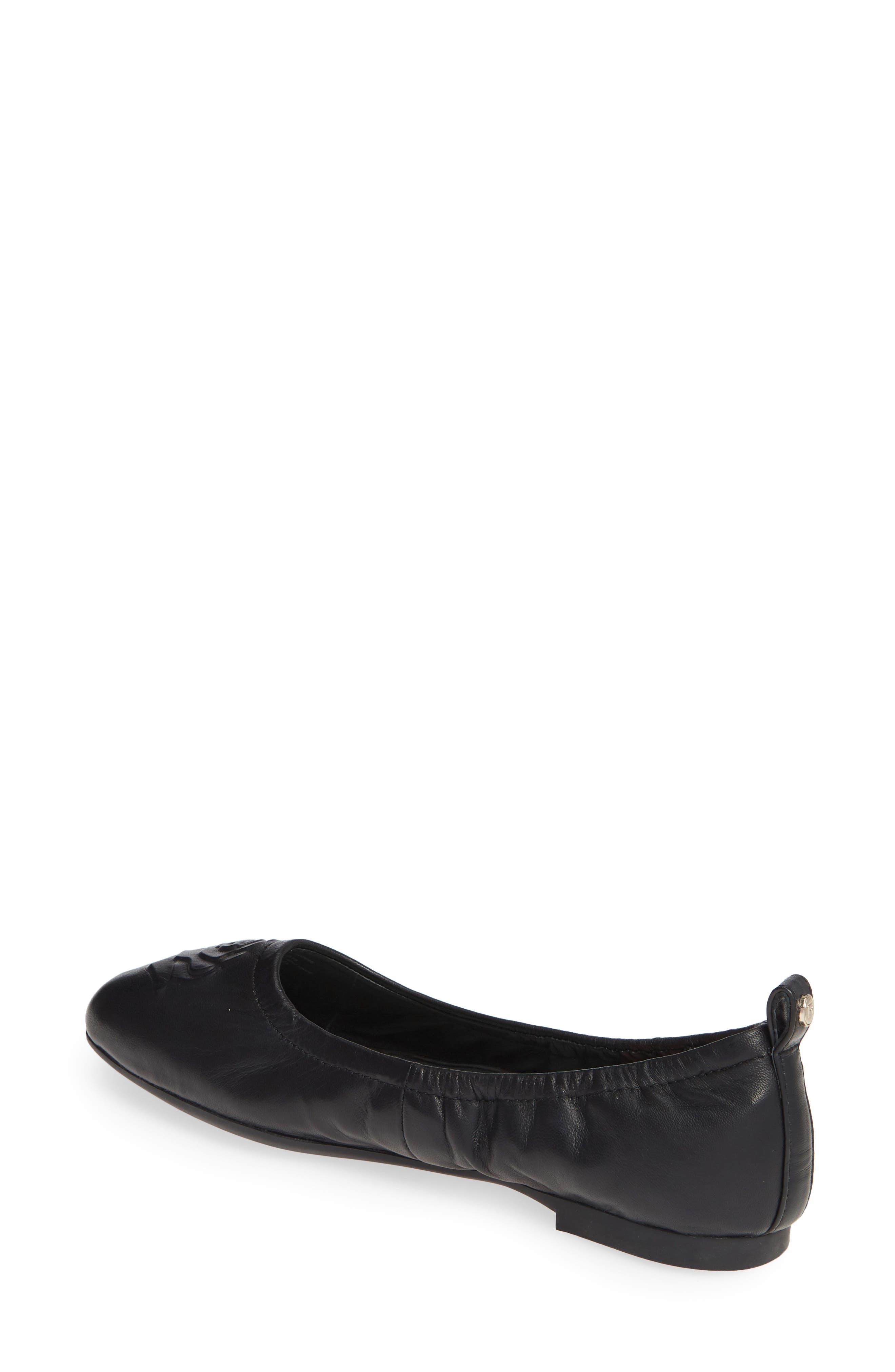 Taryn Rose Rosalie Water Resistant Rose Embossed Ballet Flat (Women ...