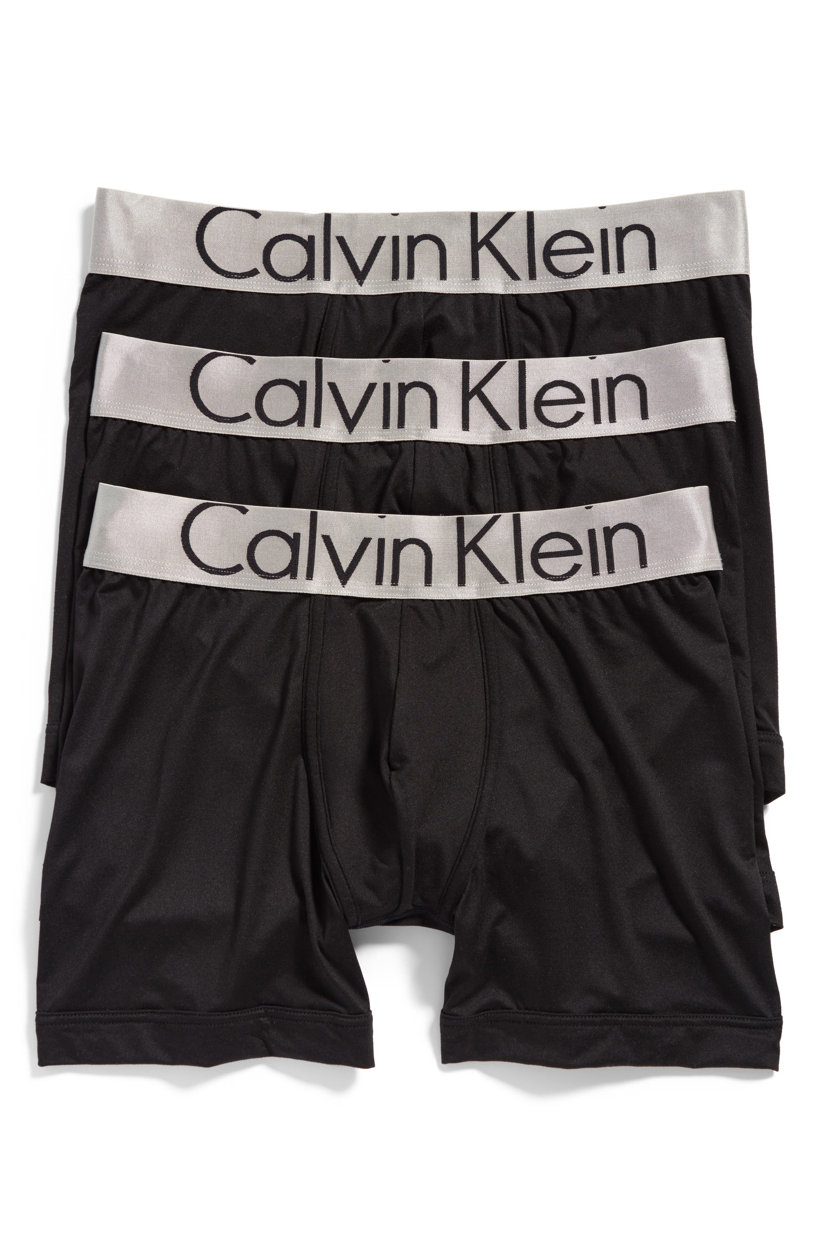 Calvin Klein Steel Micro 3-Pack Boxer Briefs | Nordstrom
