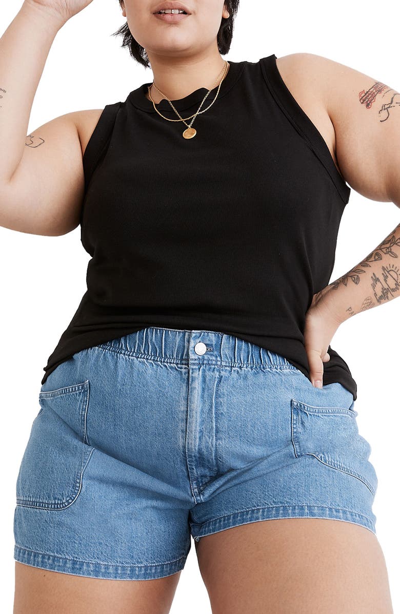 Madewell Supima® Cotton Rib Cutaway Tank | Nordstromrack