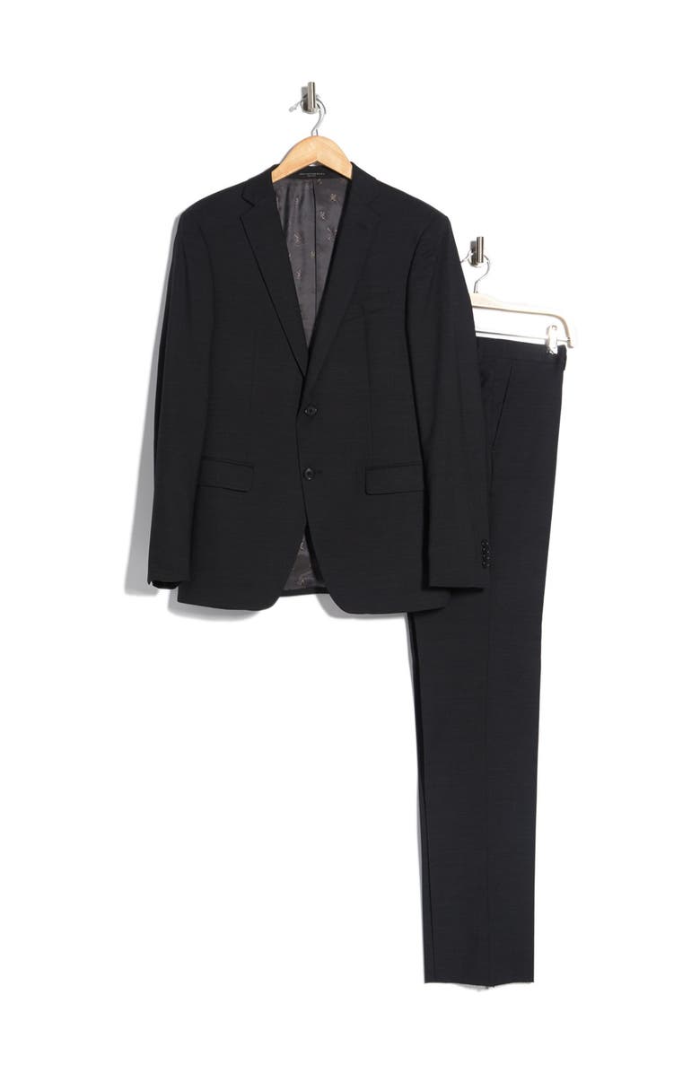 John Varvatos Nested Black Wool Suit | Nordstromrack