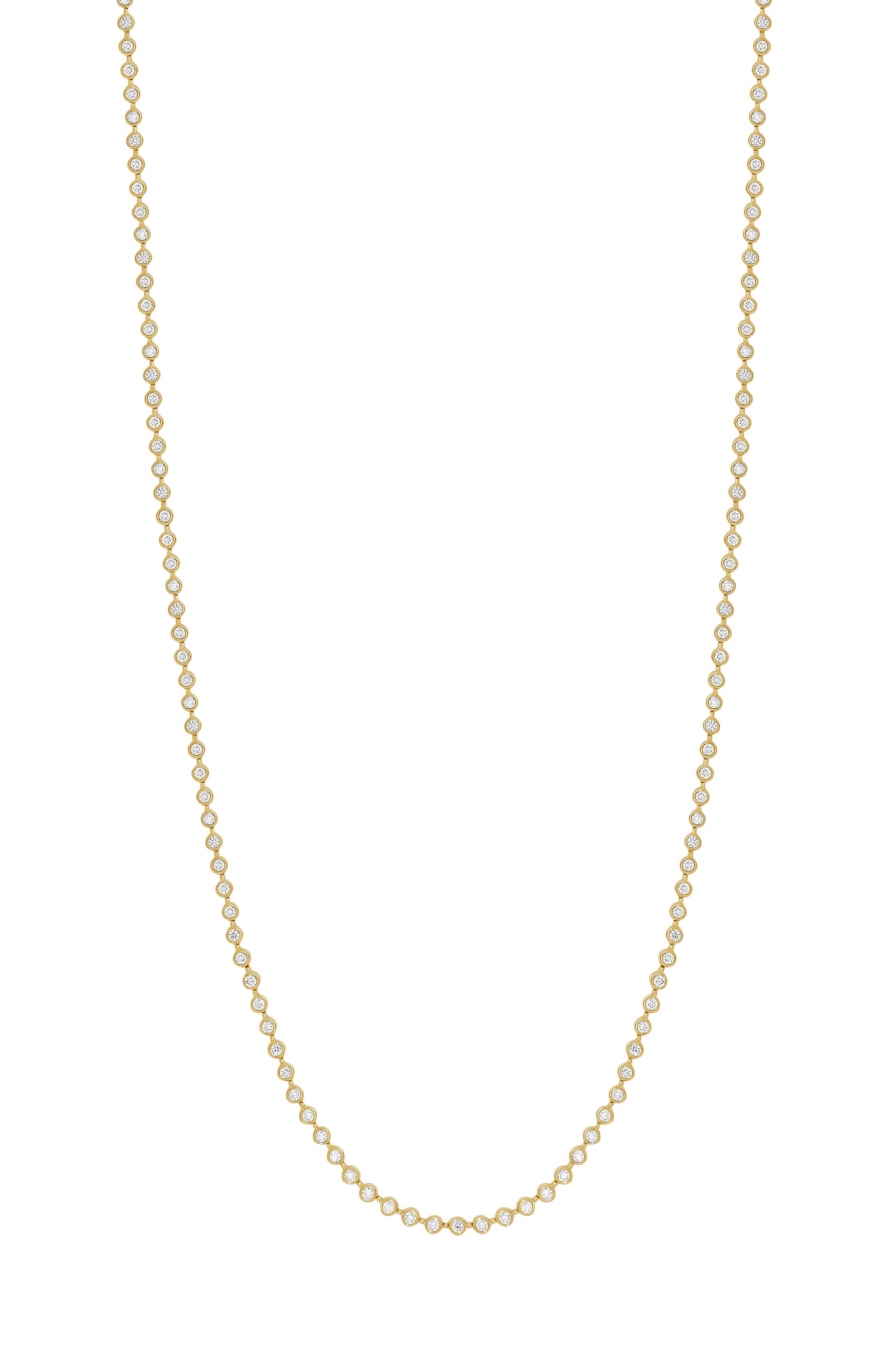 Bony Levy Monaco Diamond Tennis Necklace | Nordstrom