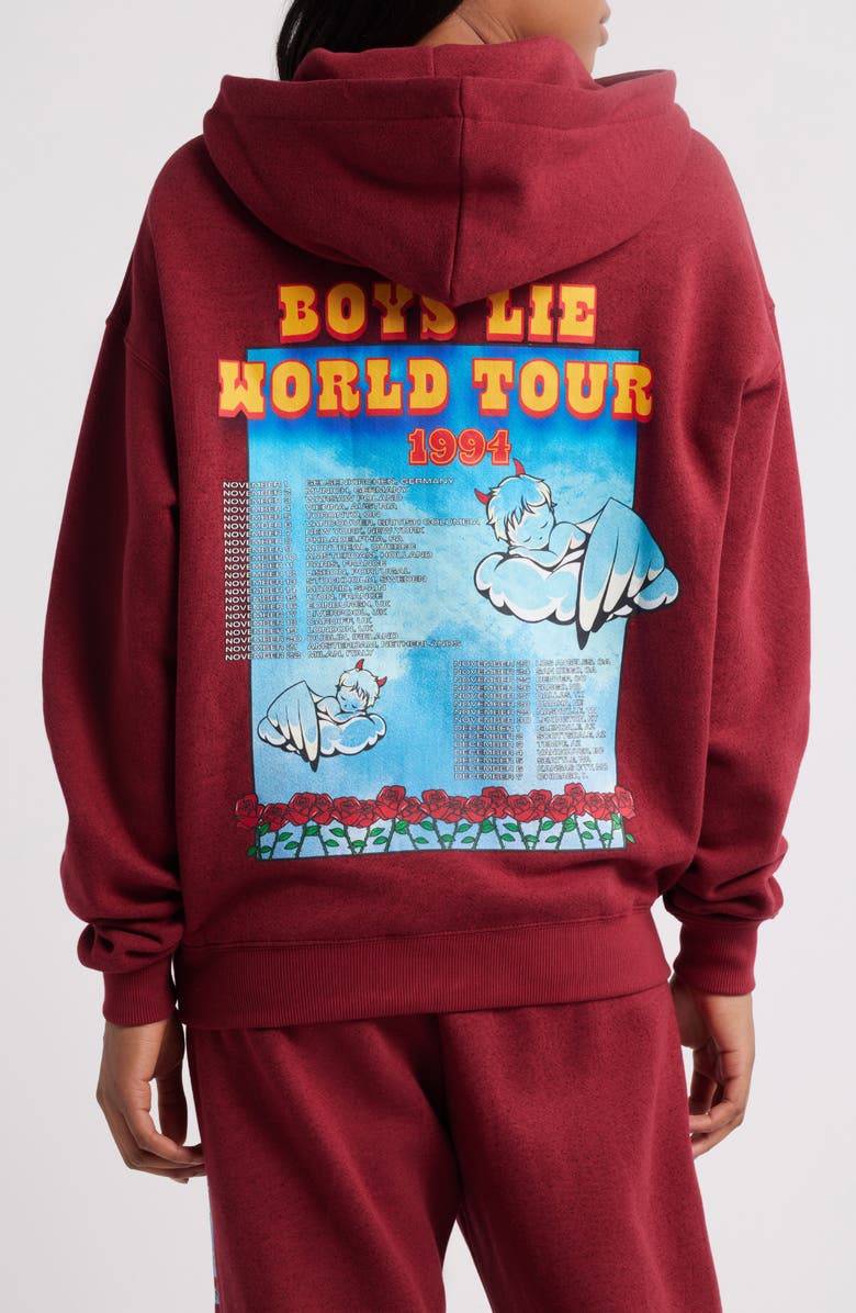 BOYS LIE World Tour Round 2 Racer Graphic Hoodie | Nordstromrack