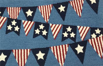 R16 HOME Patriotic Pennant Doormat | Nordstromrack