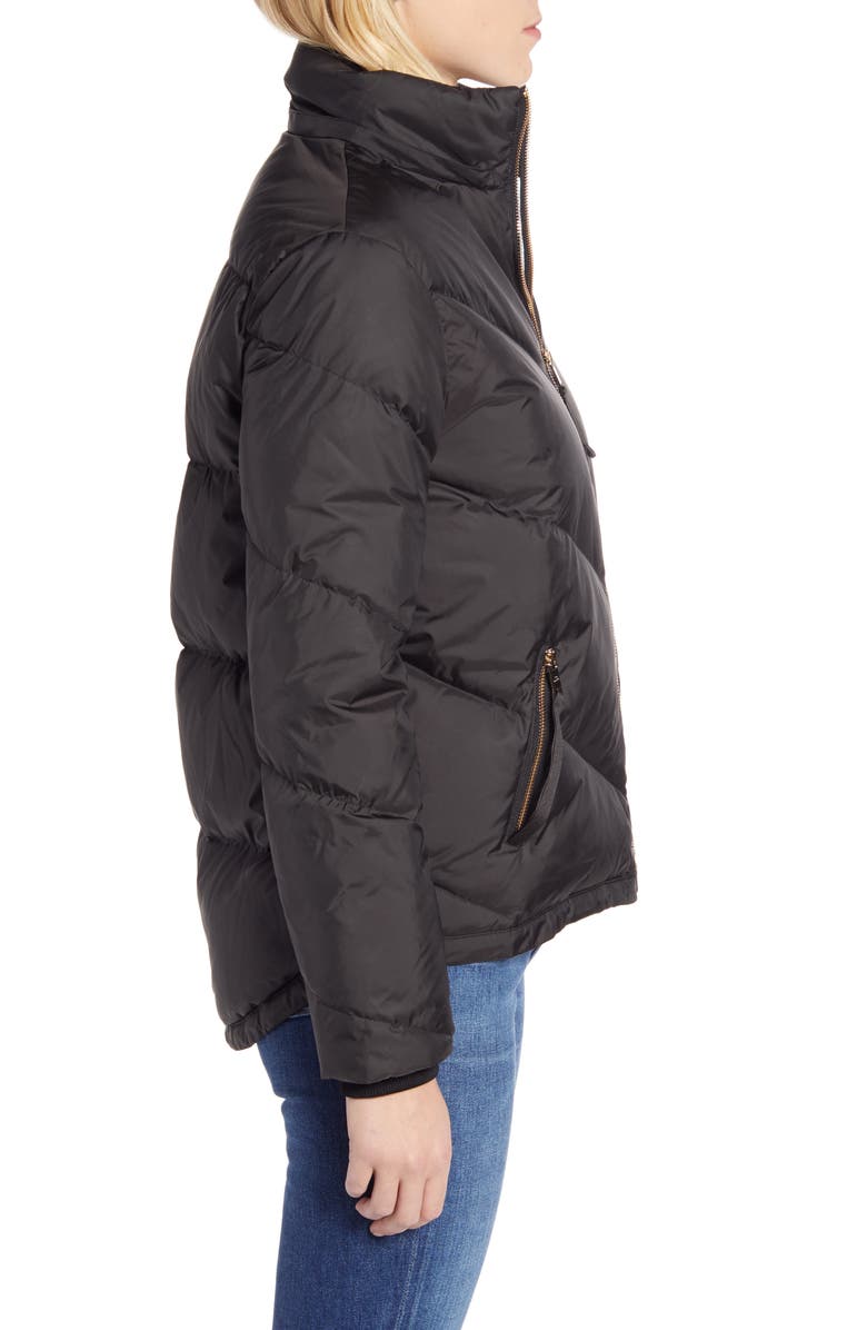 Ted Baker London Faux Fur Trim Down Puffer Jacket | Nordstrom