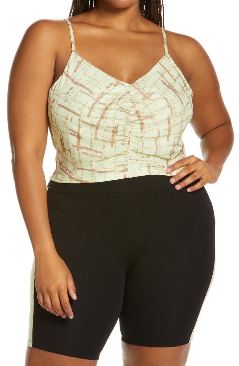 BP. Ruched V-Neck Crop Tank | Nordstromrack