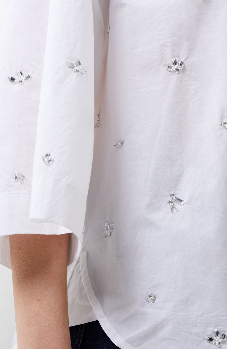 French Connection Rhodes Rhinestone Shirt | Nordstromrack