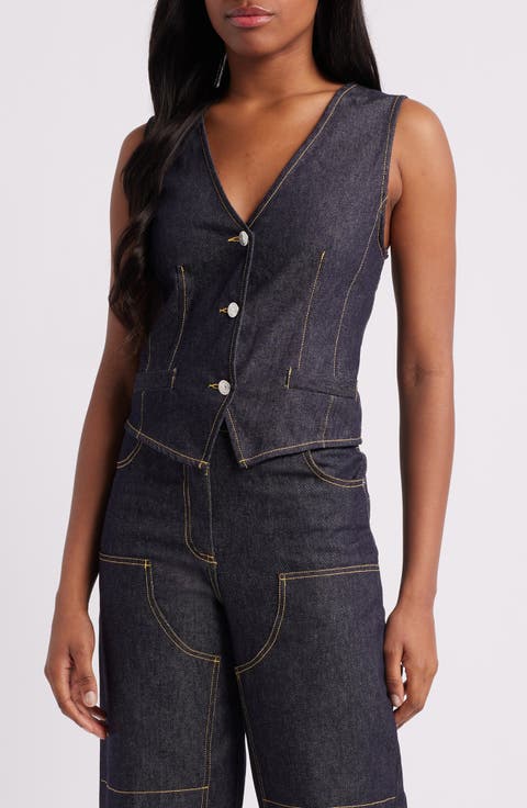 Women's Denim Vests | Nordstrom Rack