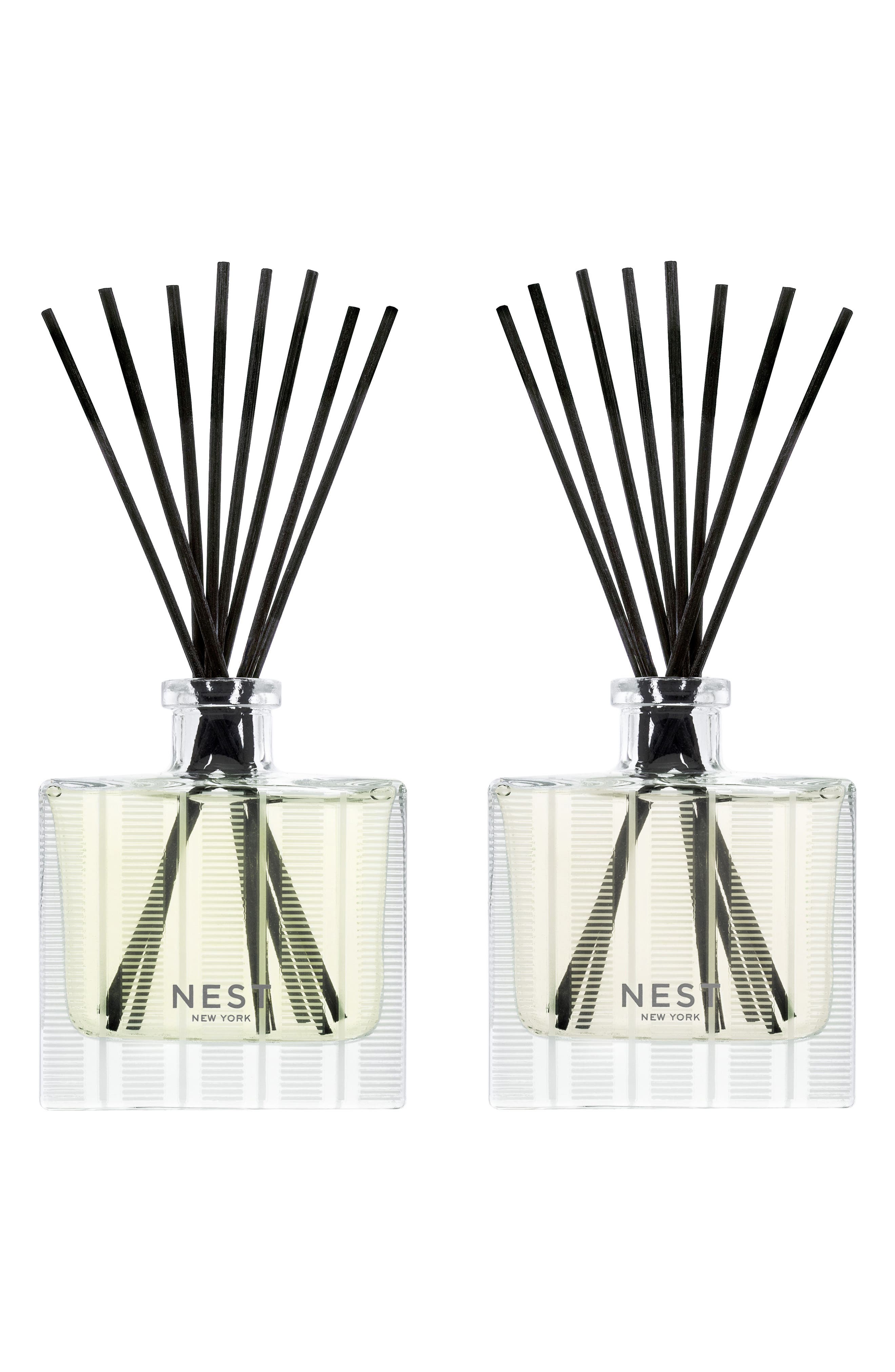 NEST New York Grapefruit & Bamboo Reed Diffuser Set $124 Value | Nordstrom