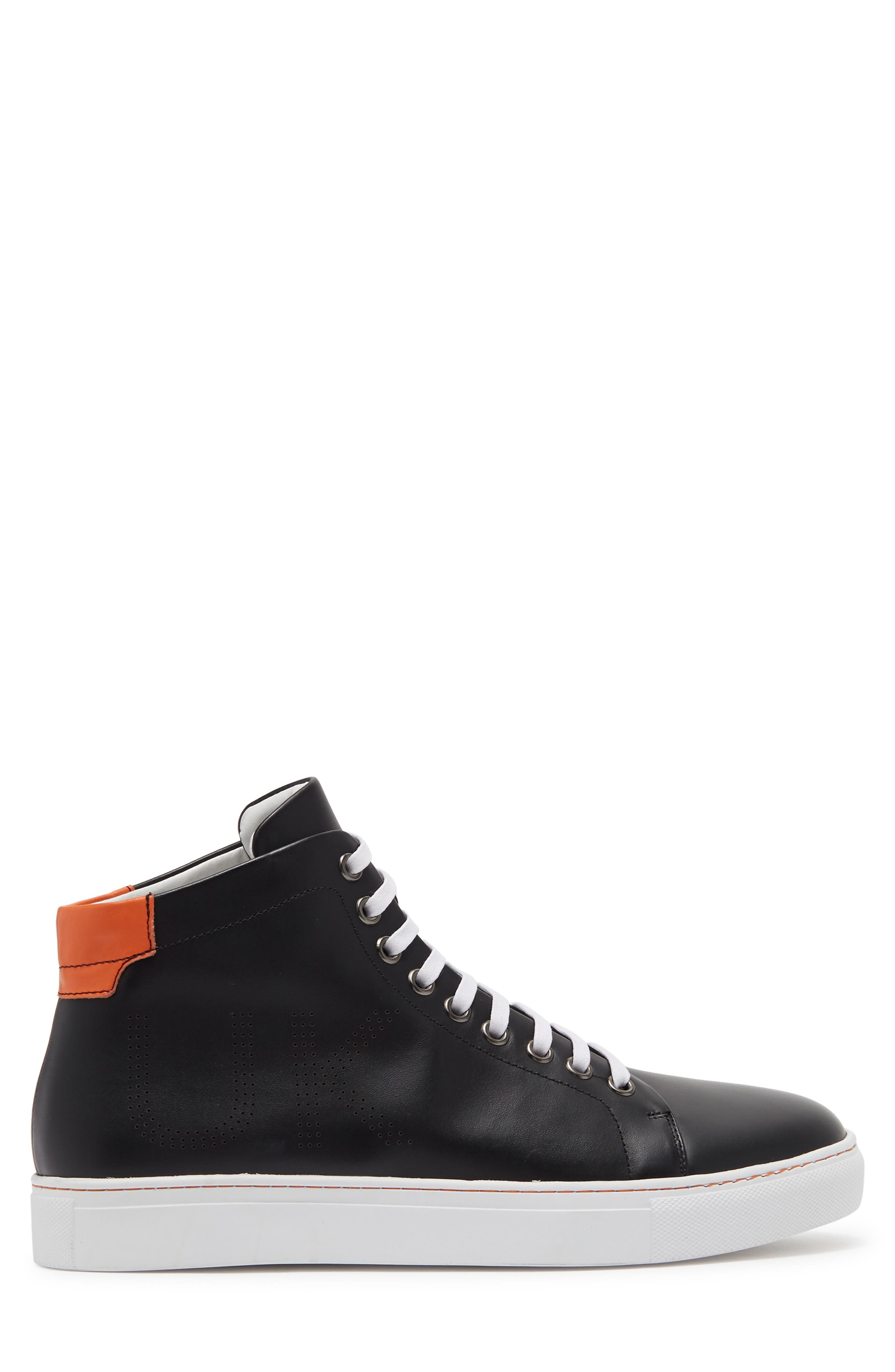 French Connection Griffen High Top Leather Sneaker (Men) | Nordstromrack
