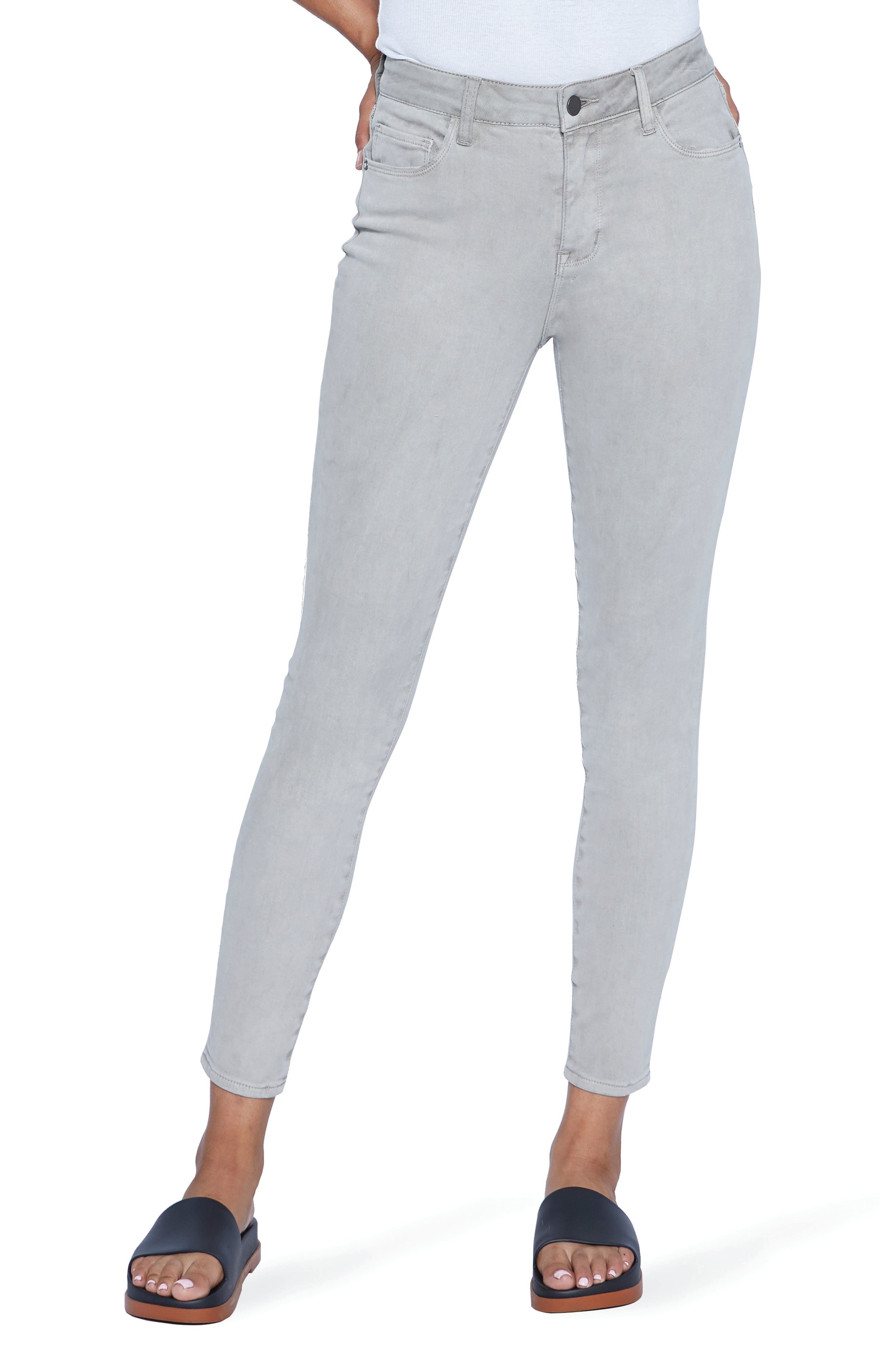 Wash Lab Denim High Waist Ankle Skinny Jeans | Nordstromrack