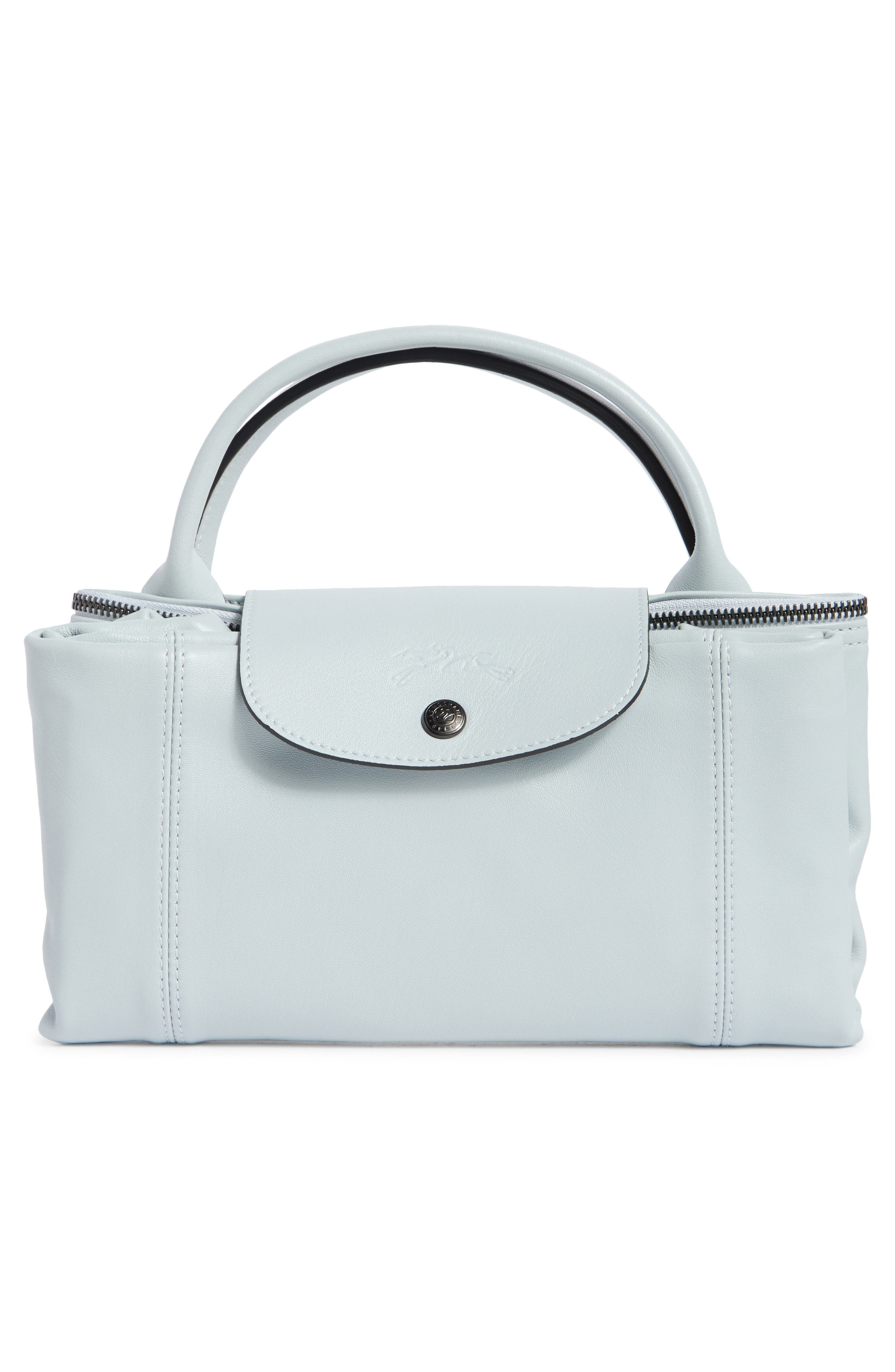 Longchamp Le Pliage Leather Satchel | Nordstromrack