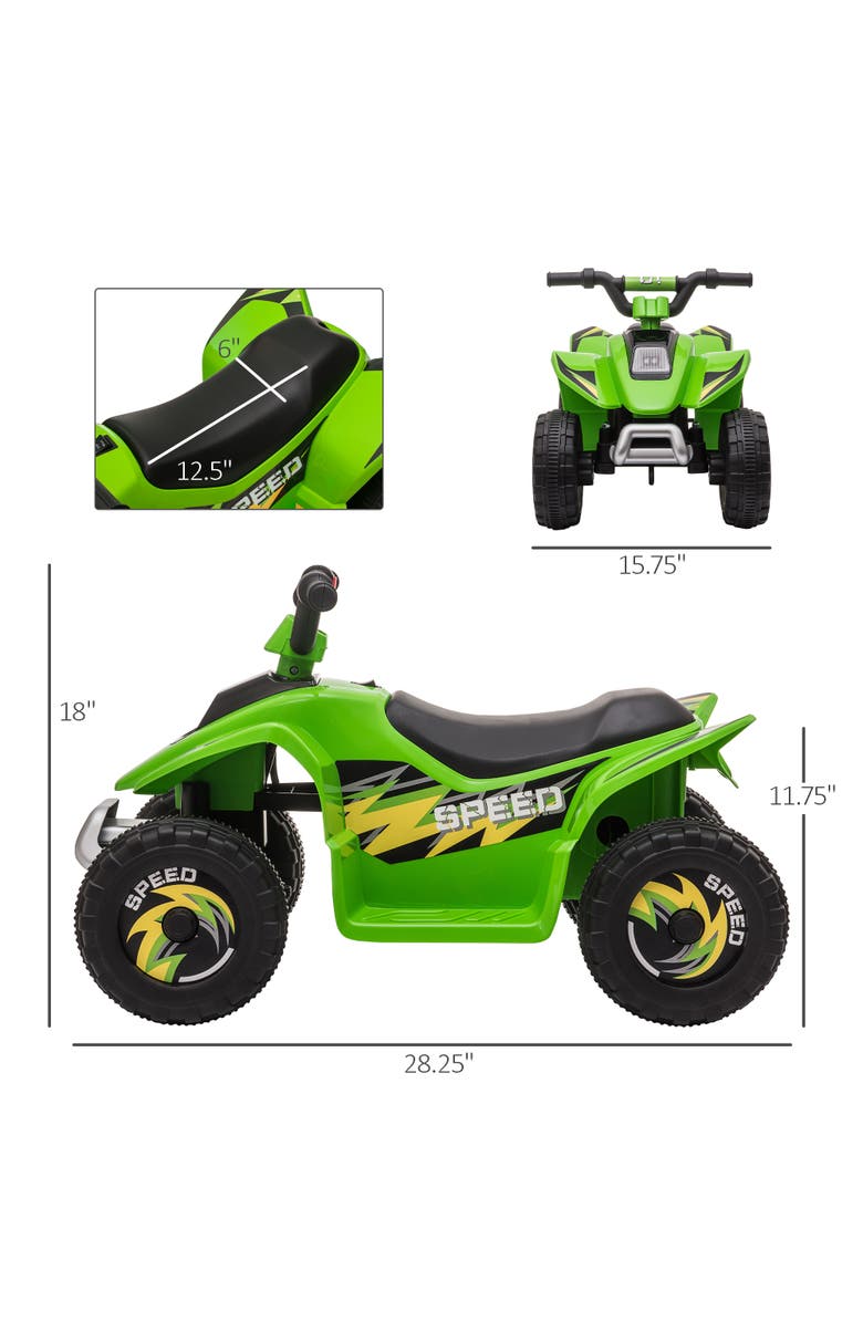 Aosom Kids Electric ATV, 6V, 4-Wheel, Forward/Reverse | Nordstrom