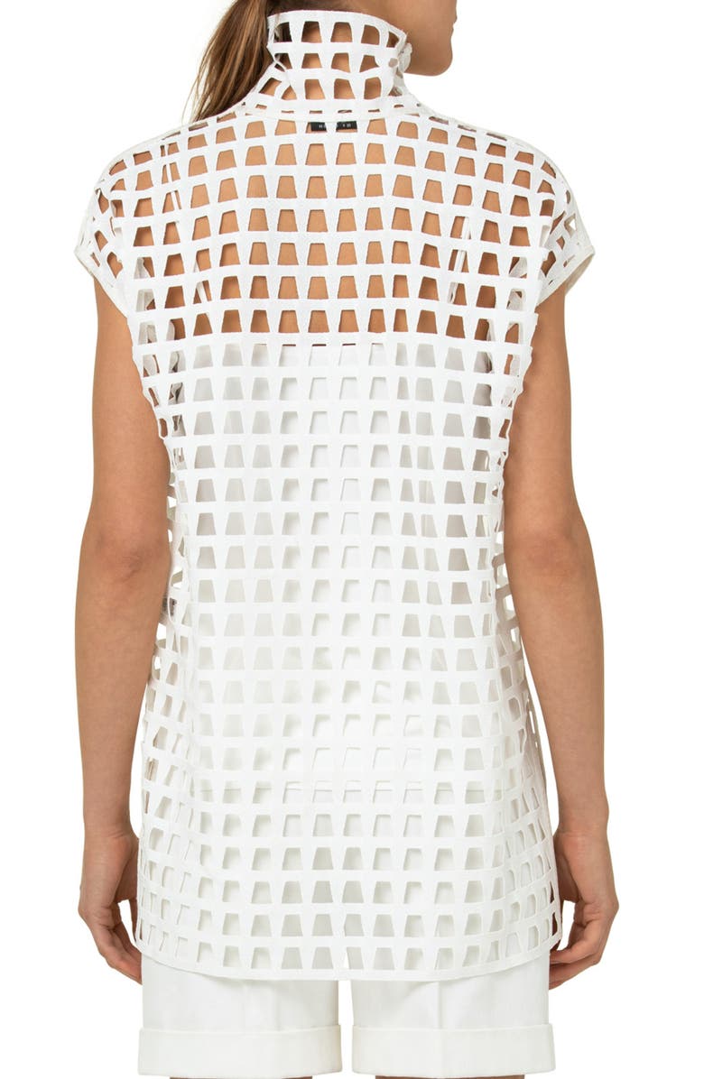 Akris Grid Trapezoid Turtleneck Tunic | Nordstromrack