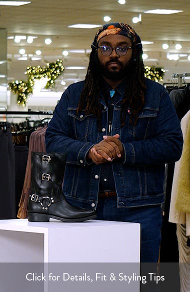 Frye Conway Moto Harness Boot (Men) | Nordstromrack