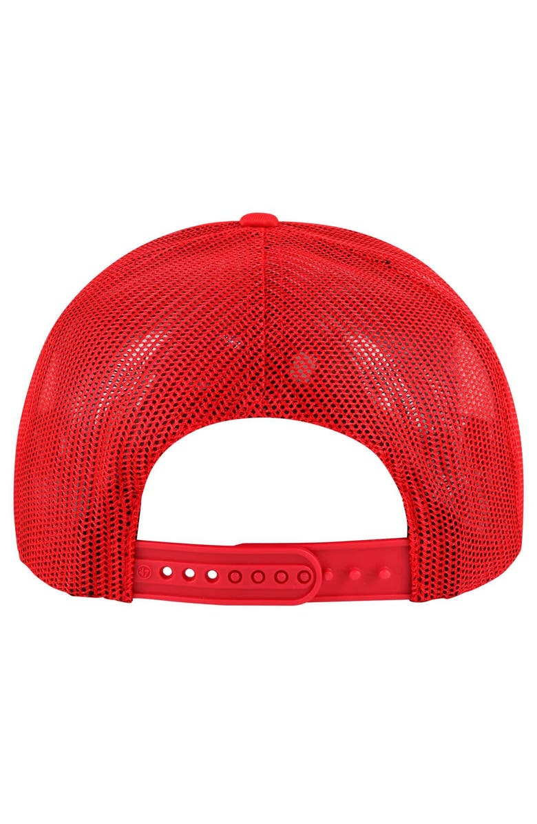 '47 Men's '47 Red St. Louis Cardinals Local Patch Foam Front Trucker ...