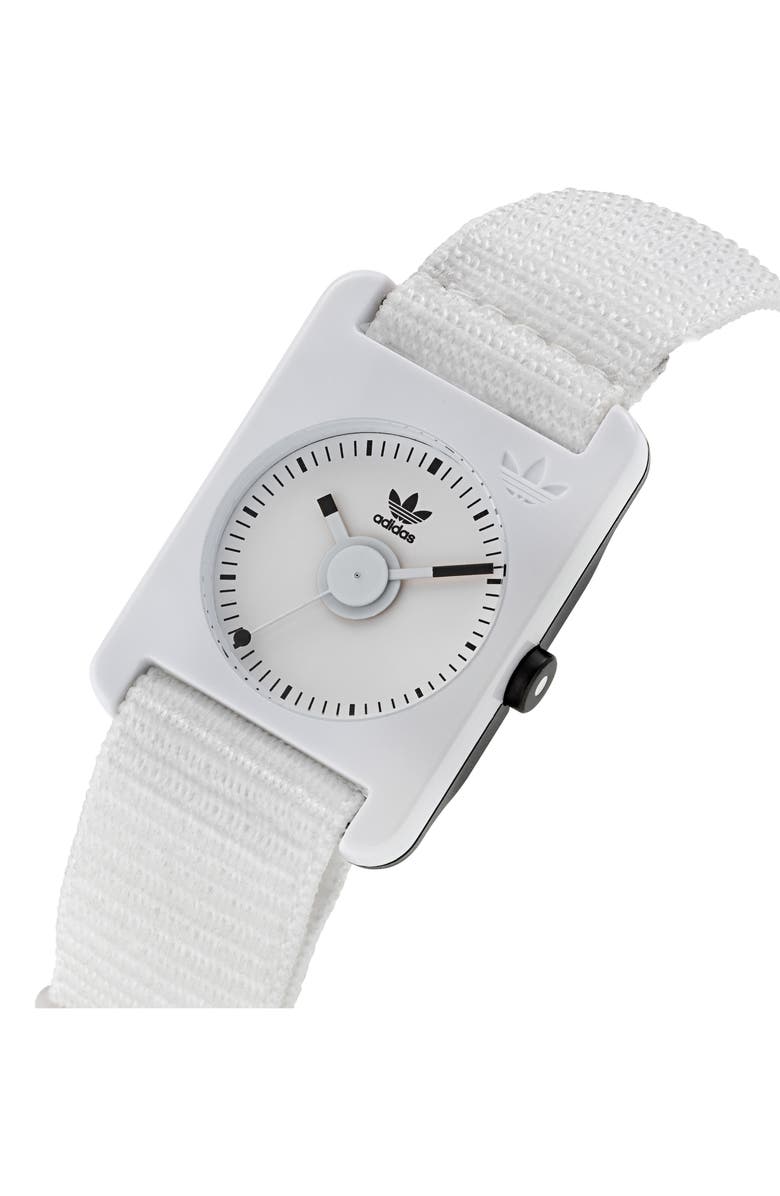 adidas Retro Pop Two Nylon Strap Watch, 31mm | Nordstrom