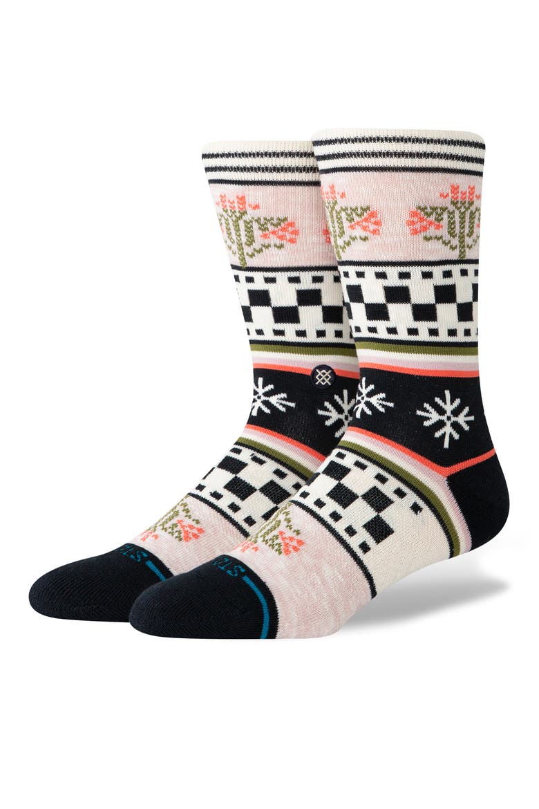 Winter Bloom Crew Socks (Women) | Nordstromrack