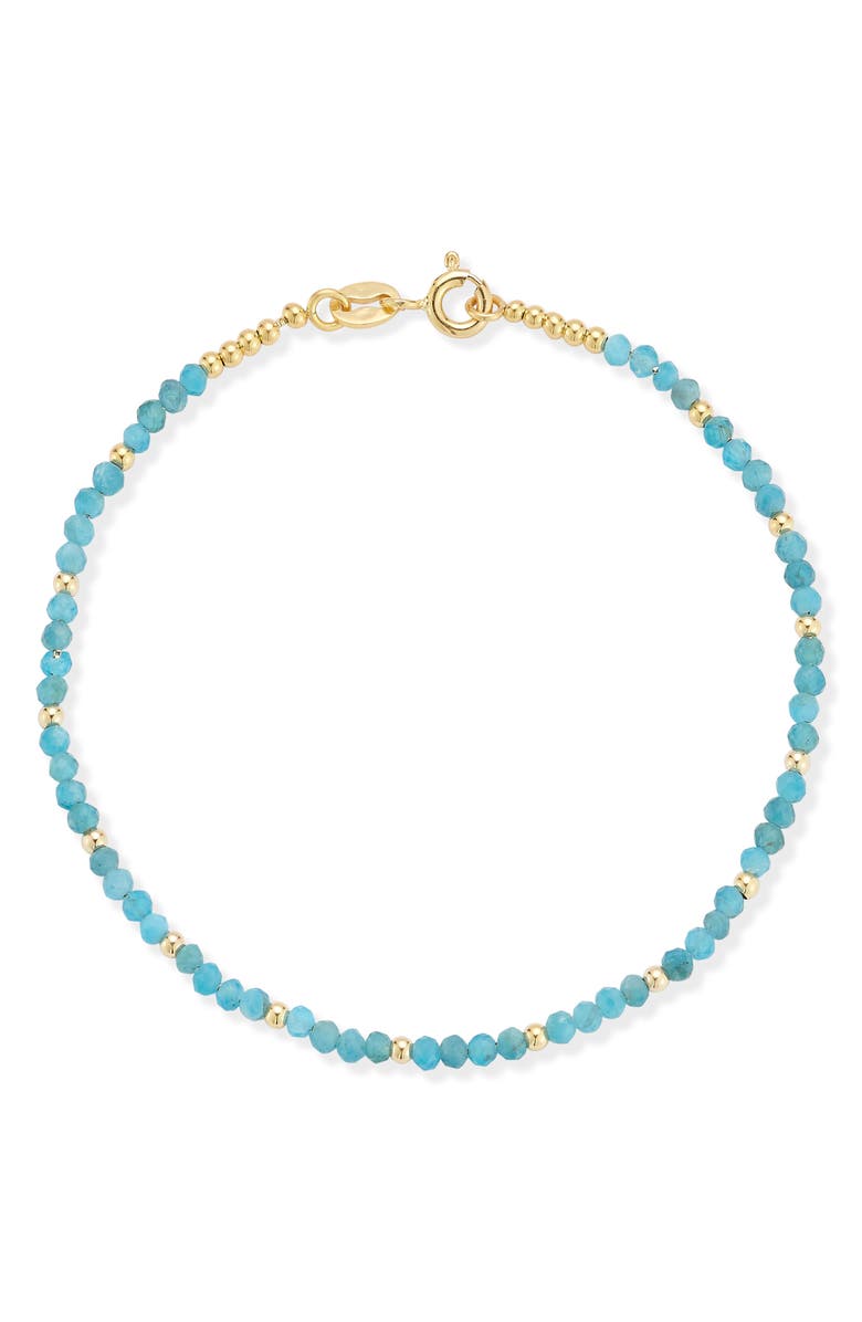 Ember Fine Jewelry 14K Gold Beaded Quartz Bracelet | Nordstromrack