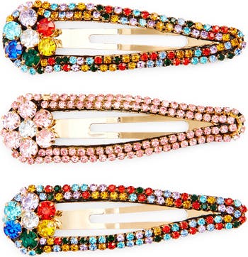 Super Smalls Kids' Stargazing 3-Pack Snap Hair Clips | Nordstrom