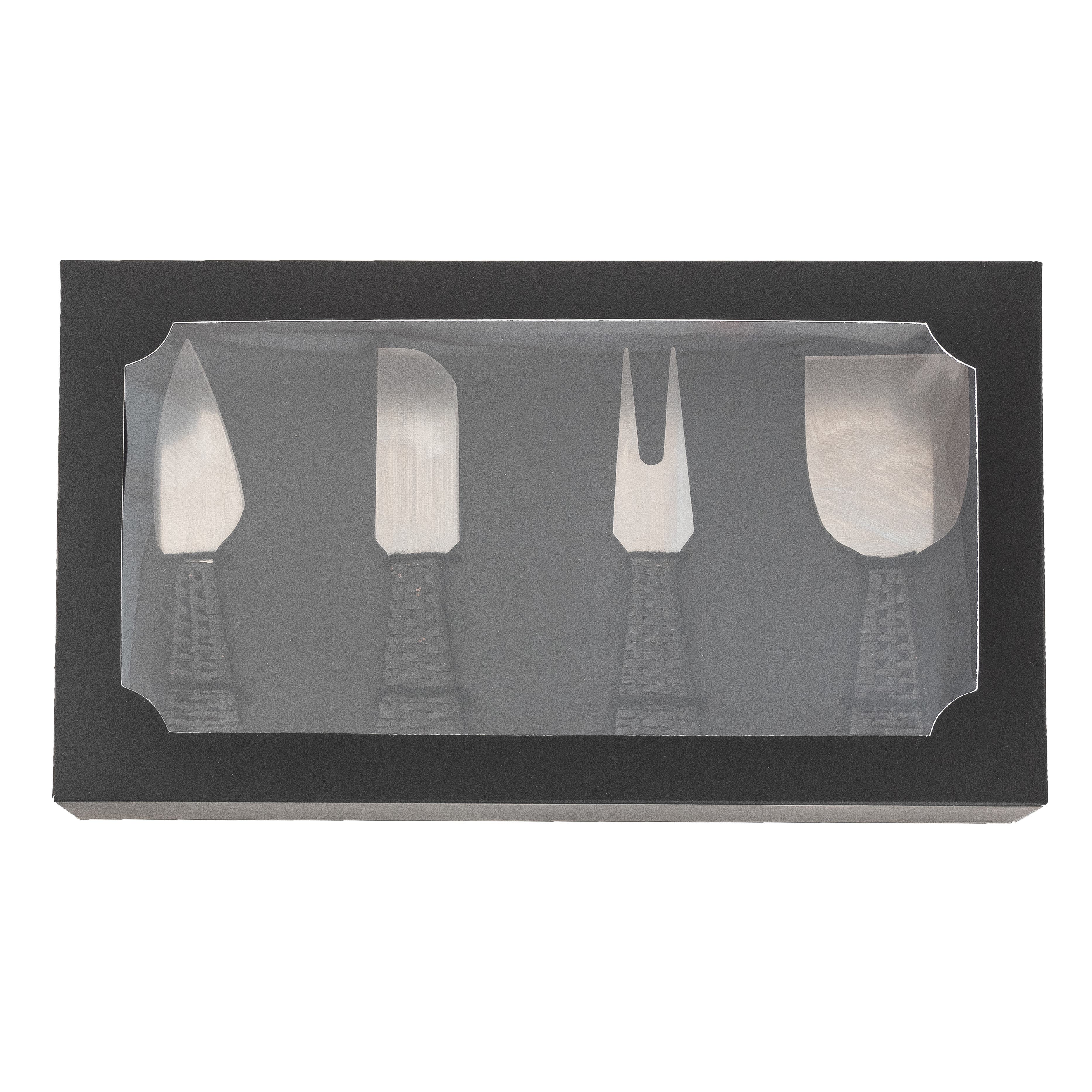 Artifacts Trading Company™ Artifacts Rattan Stainless-Steel Cheese ...