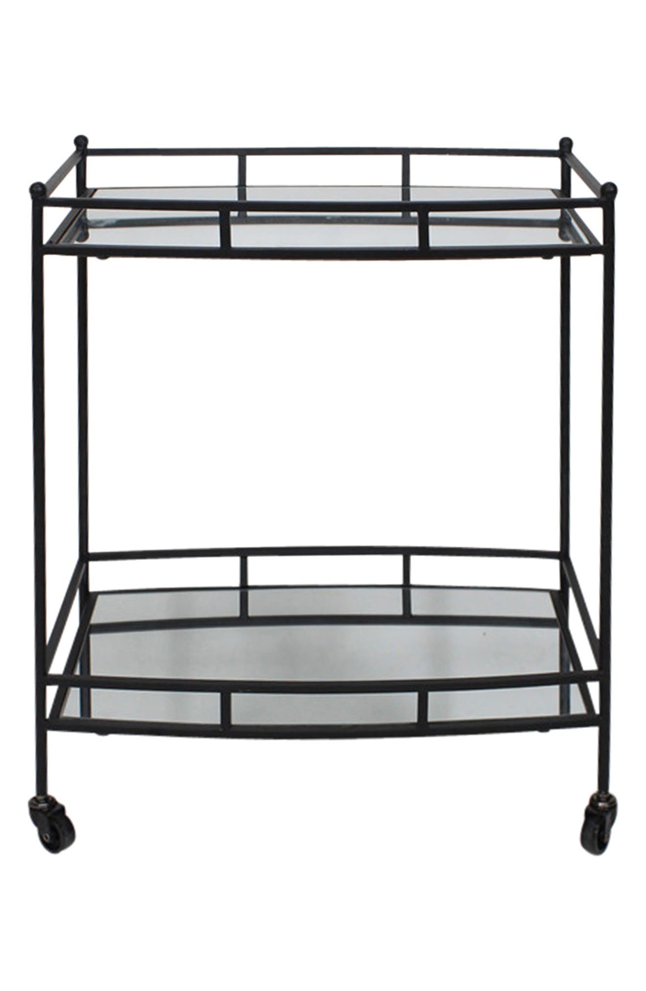 SAGEBROOK HOME 28" H Metal 2 Tier Bar Cart | Nordstromrack