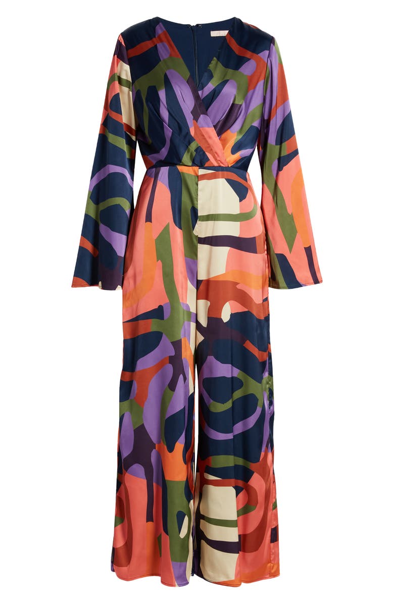 Hutch Cherie Print Wide Leg Jumpsuit | Nordstrom