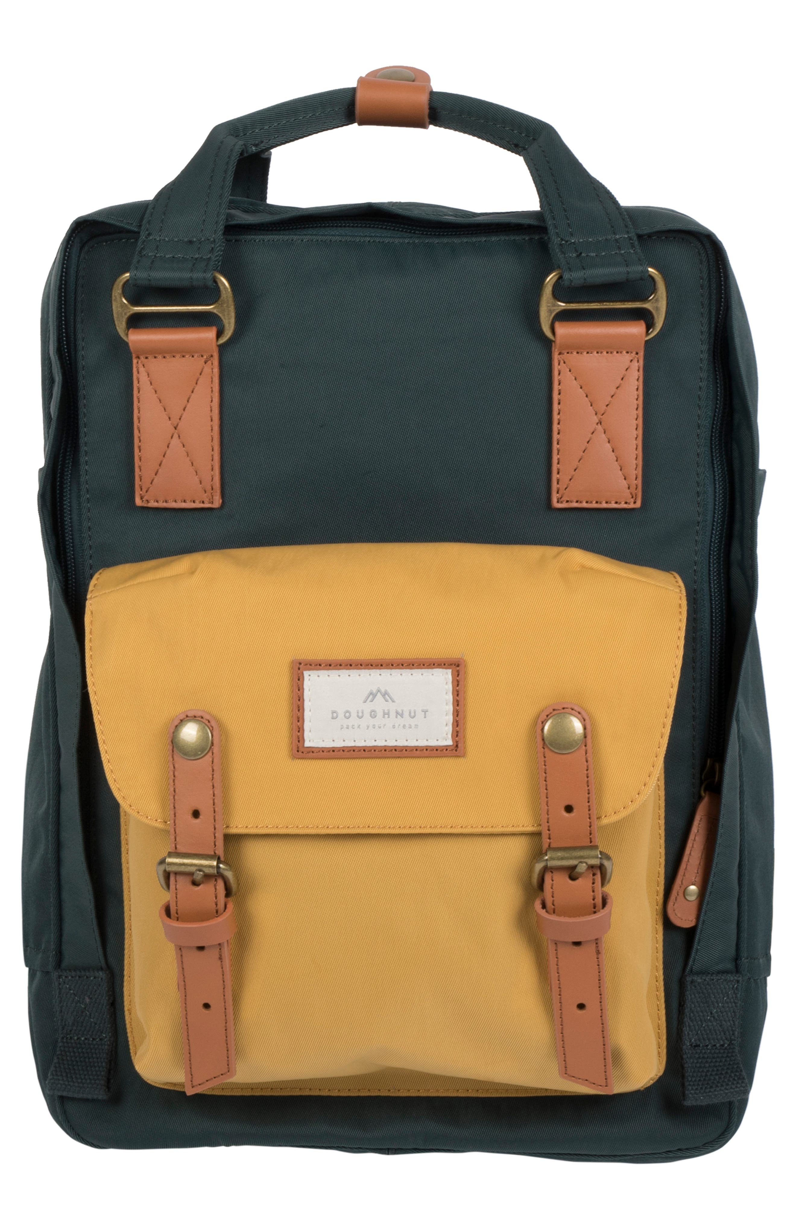 Doughnut Macaroon Leather Trimmed Backpack | Nordstromrack