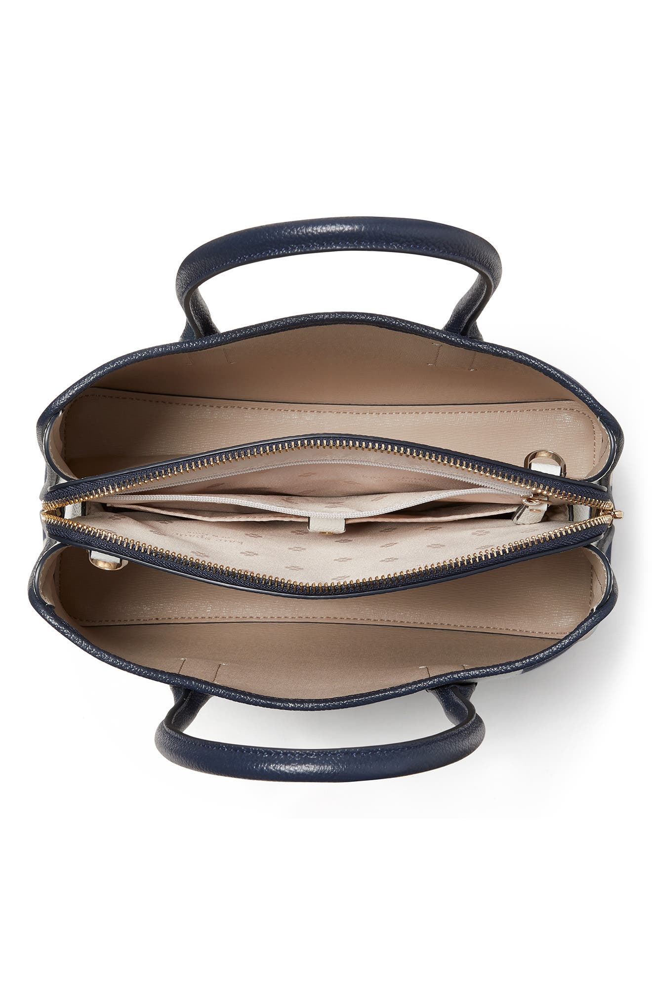 Kate Spade New York medium margaux stripe canvas satchel | Nordstrom