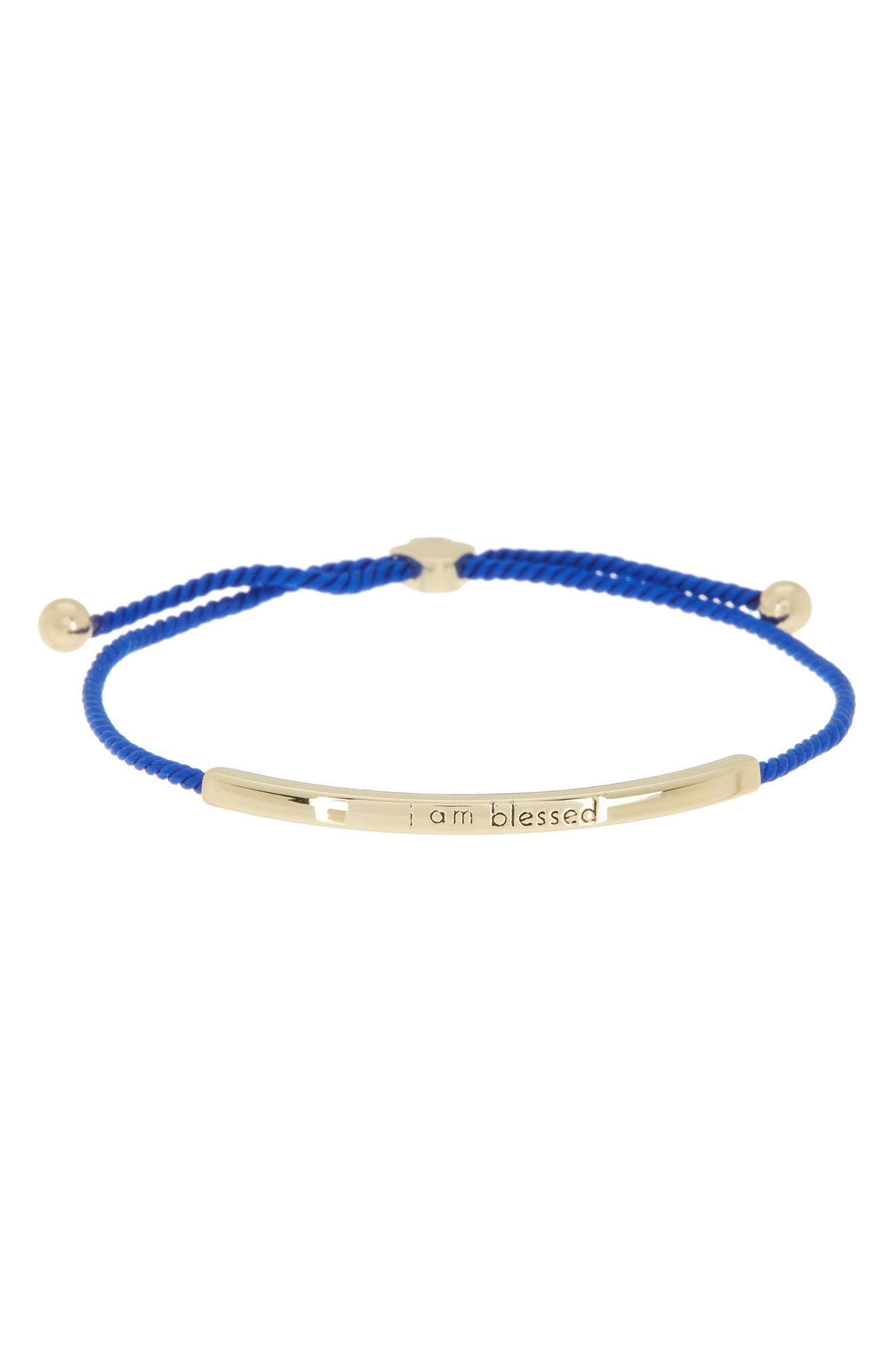 NORDSTROM RACK I Am Blessed Engraved Bar Bracelet | Nordstromrack