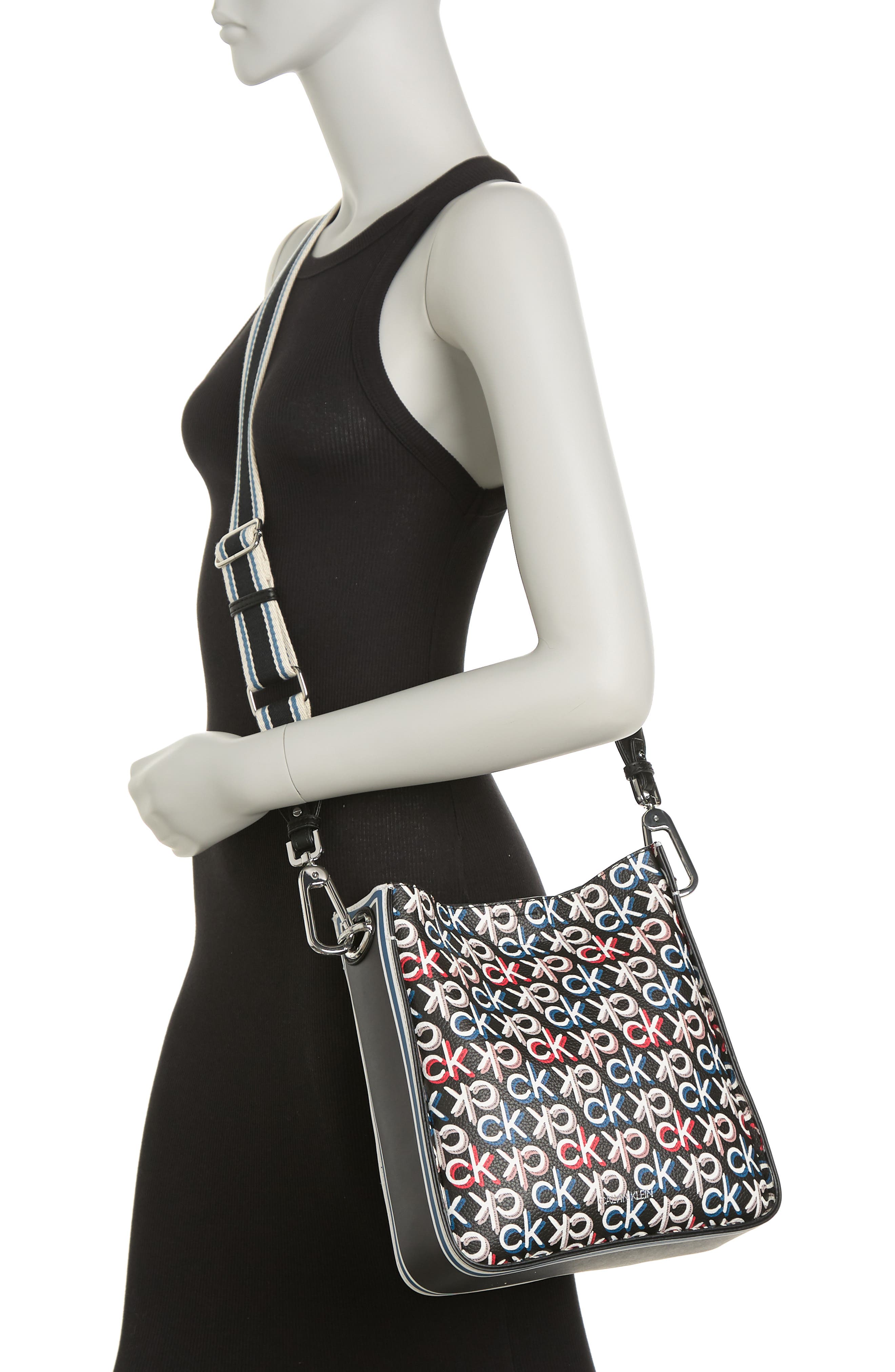 Calvin Klein Lucia Graffiti Logo Crossbody Bag | Nordstromrack