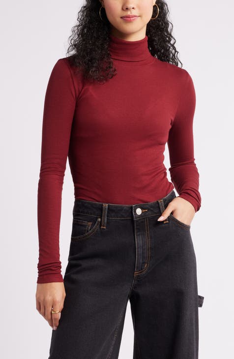 Women's Red Turtlenecks | Nordstrom