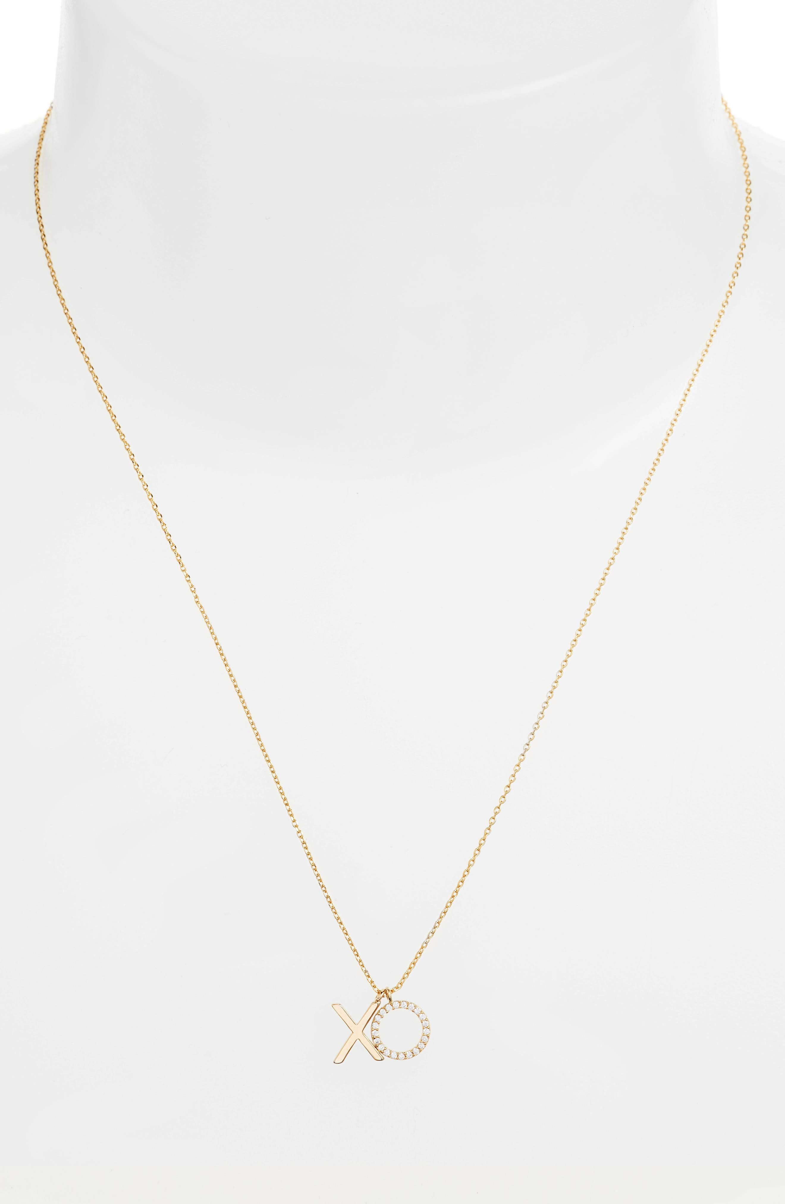 Estella Bartlett Positive Vibes Pendant Necklace | Nordstrom