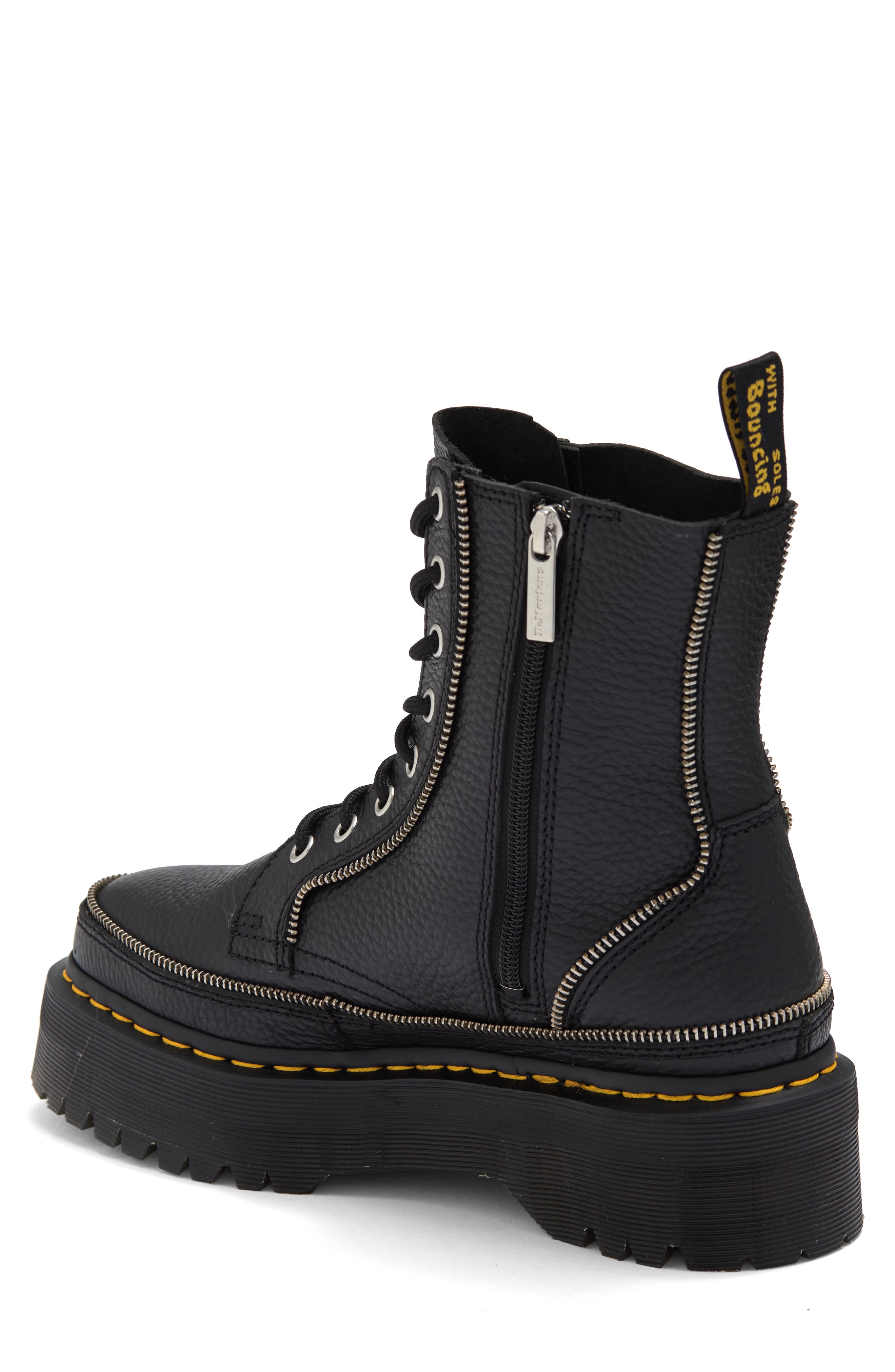 Dr. Martens Jadon Zip Lug Sole Boot (Women) | Nordstromrack