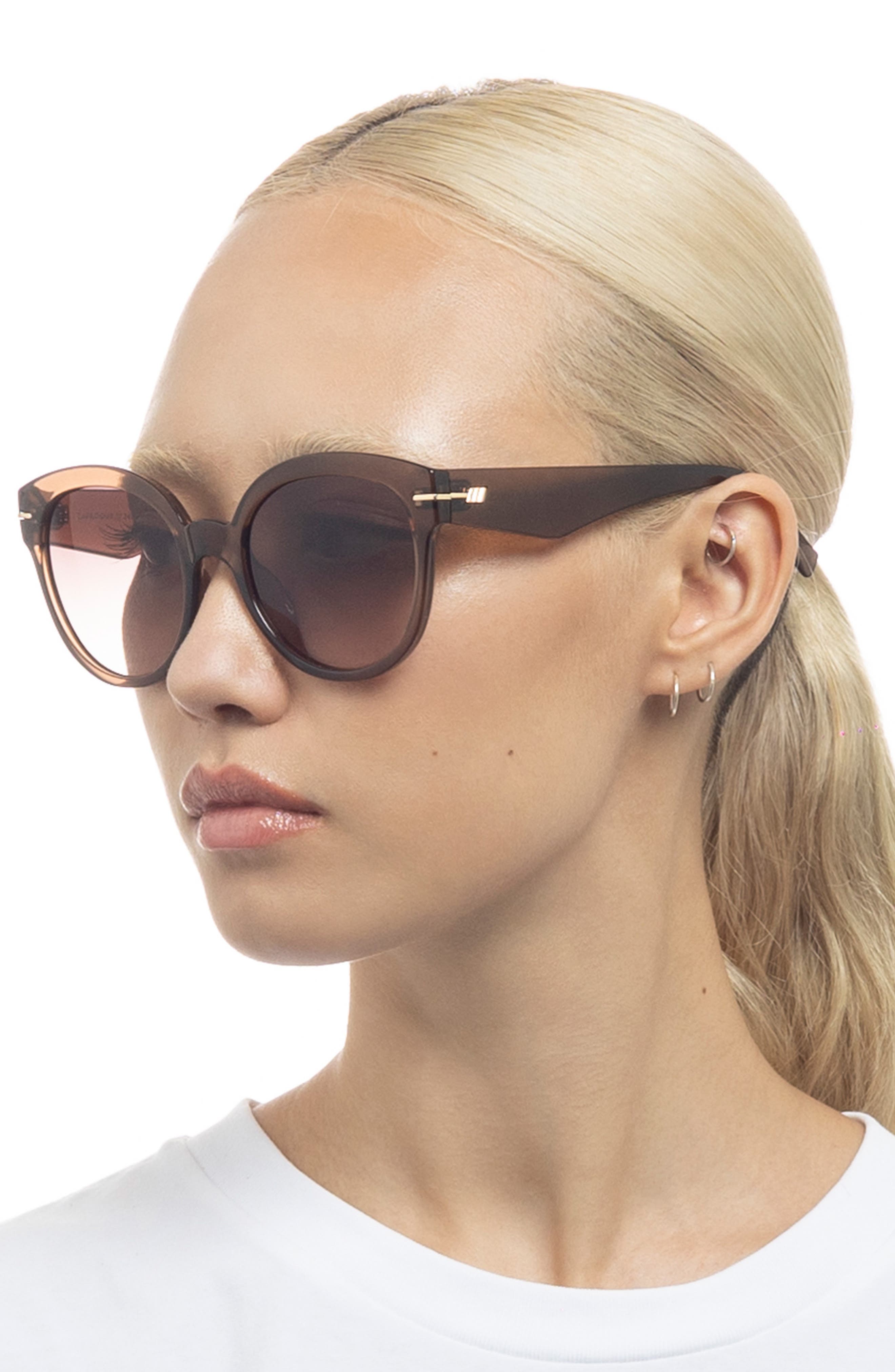 Capacious 54mm Round Sunglasses (Women) | Nordstromrack