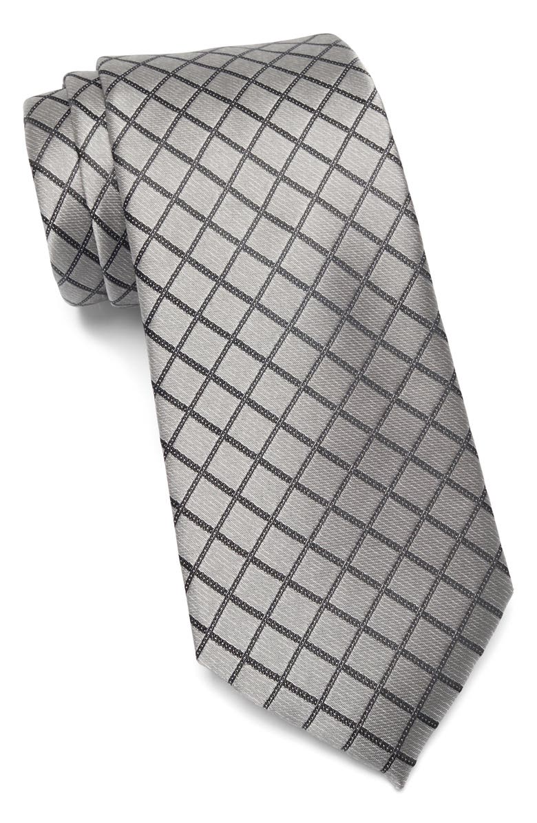 Perry Ellis Babbaro Grid Print Tie | Nordstromrack