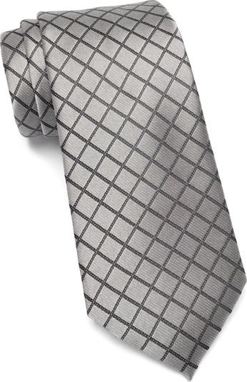 Perry Ellis Babbaro Grid Print Tie | Nordstromrack