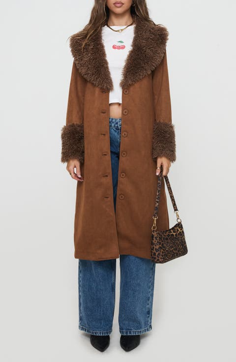Brown Suede Jackets & Coats for Women | Nordstrom Rack