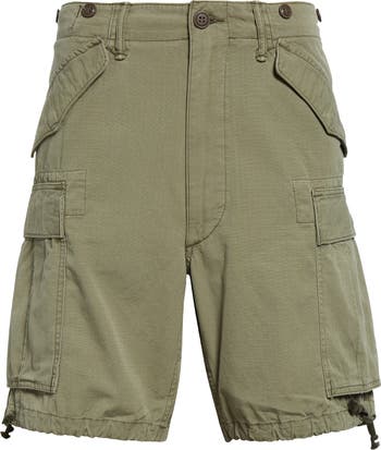 Double RL Cotton Ripstop Cargo Shorts | Nordstrom