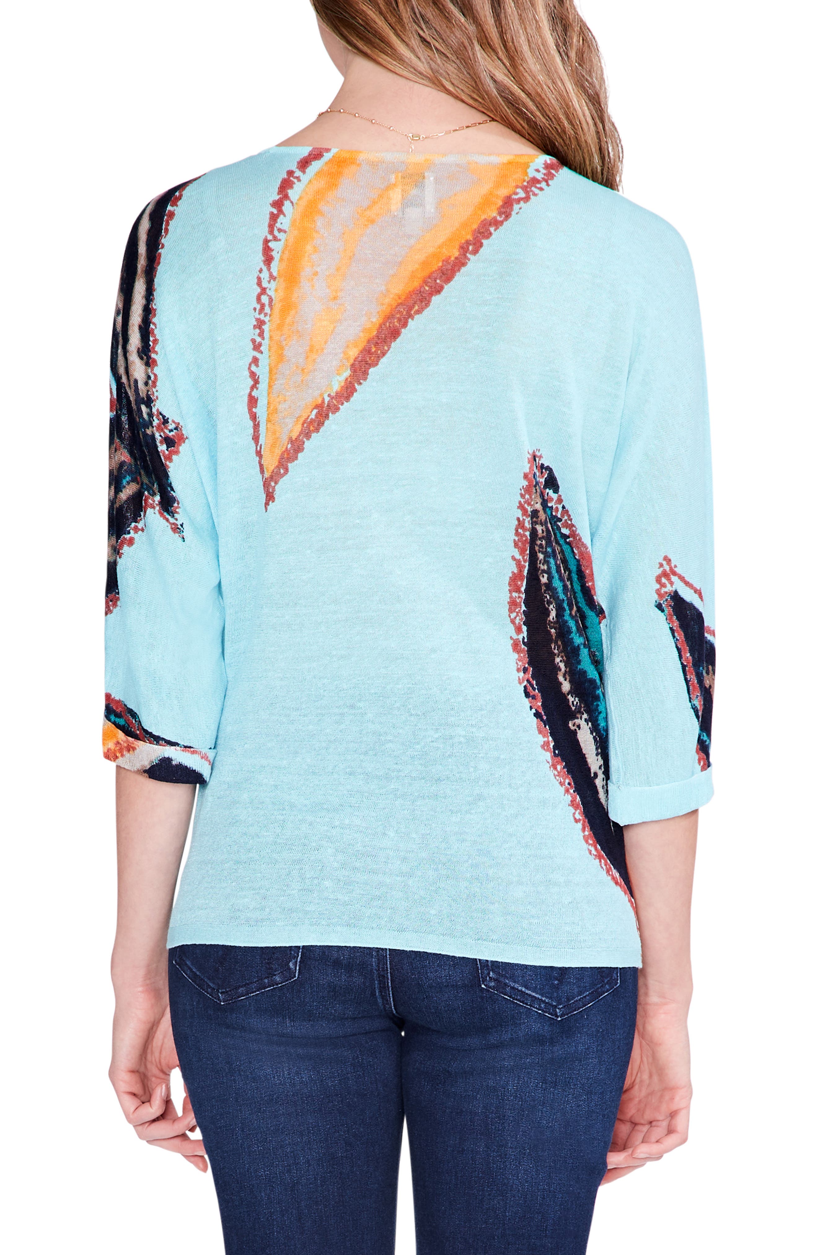 NIC+ZOE Grove Pattern Sweater | Nordstromrack