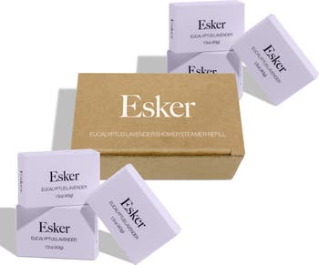 ESKER Shower Steamer Tablet Refills in Lavender Eucalyptus | Nordstrom