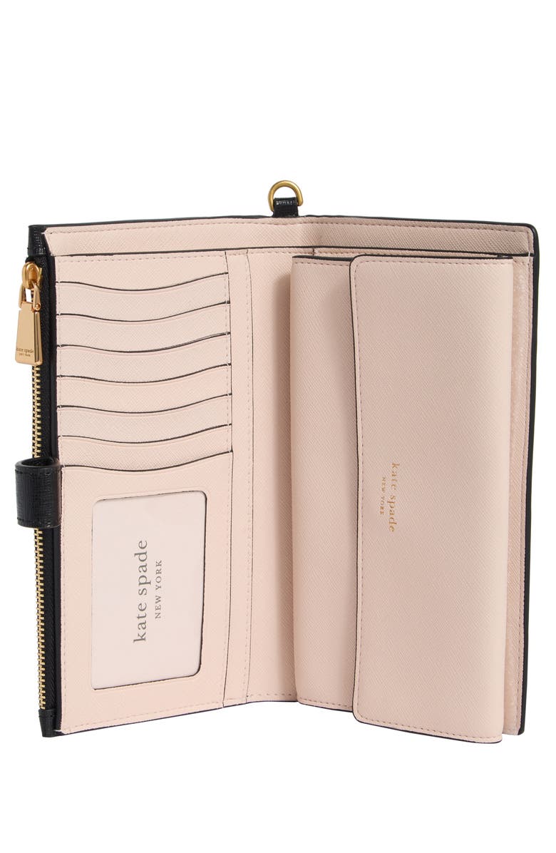 Kate Spade New York morgan saffiano leather wristlet wallet | Nordstromrack