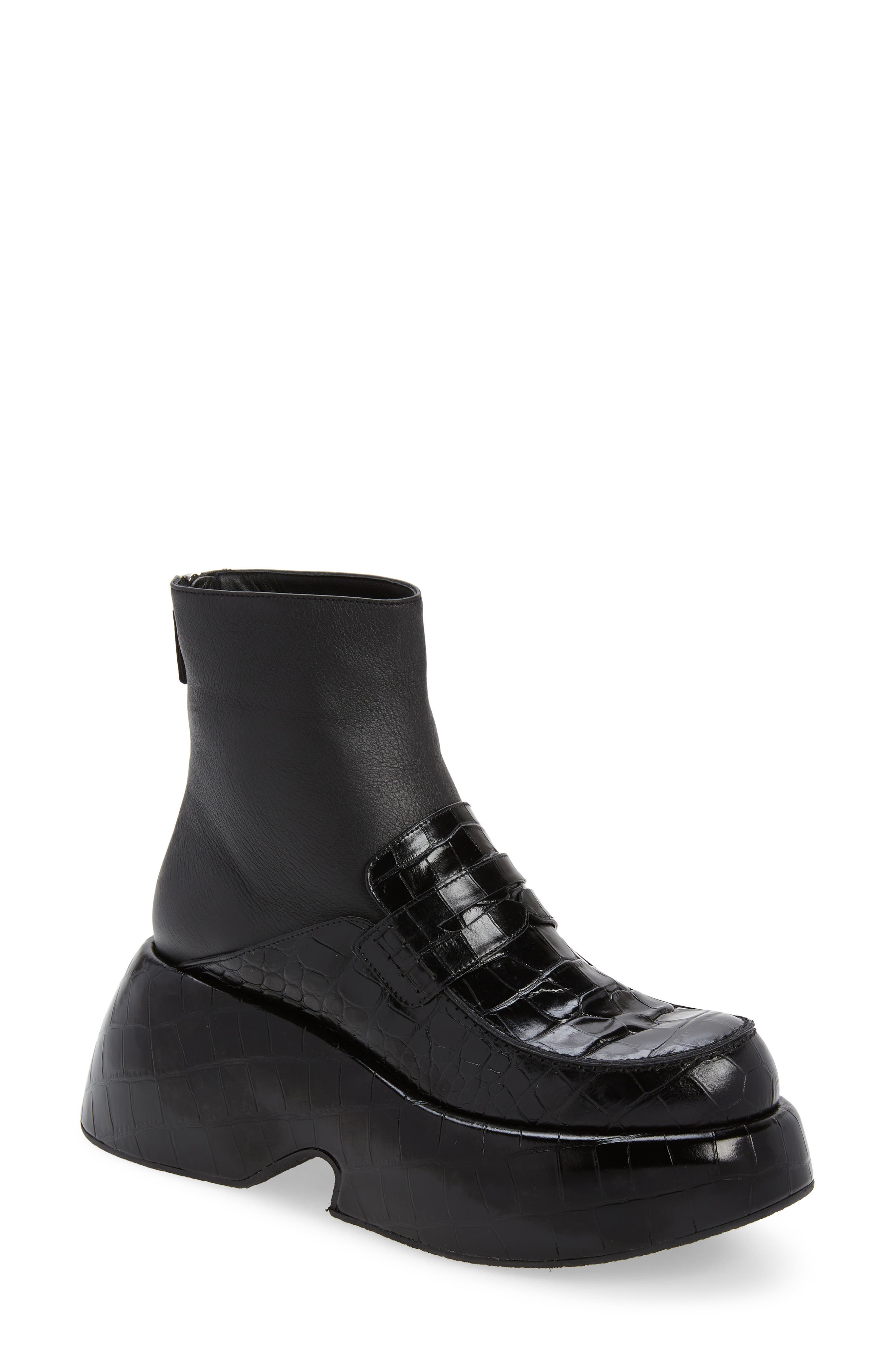 Loewe Wedge Loafer Boot (Women) | Nordstrom