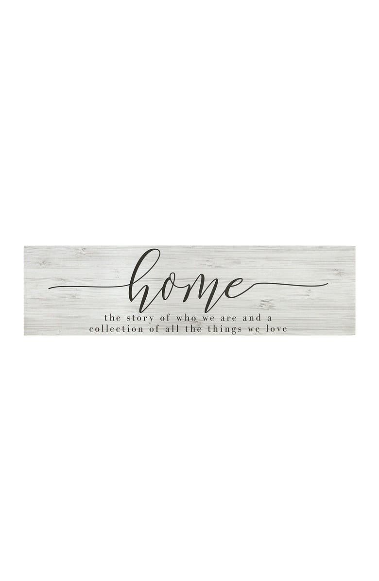 STRATTON HOME DECOR White Home Quote Oversized Wall Art | Nordstromrack