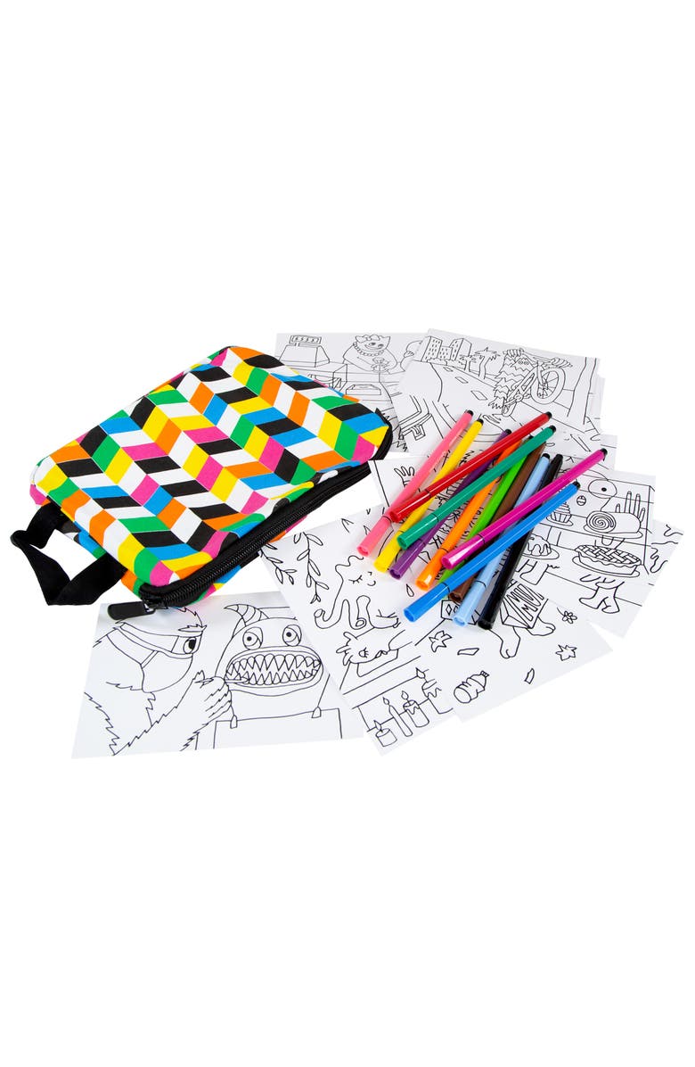 SMARTS AND CRAFTS Monster Mayhem Coloring Cards Craft Kit | Nordstromrack