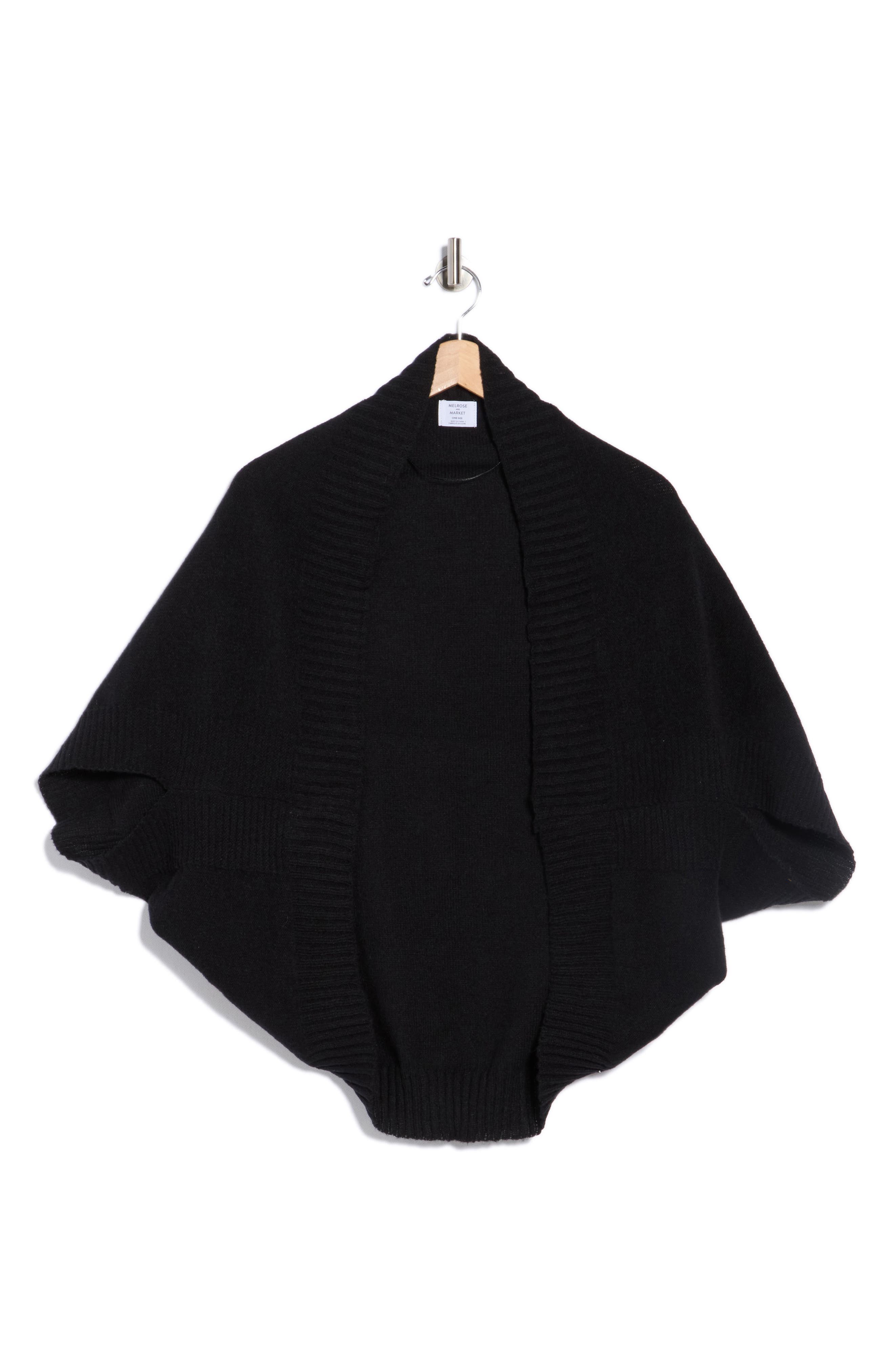 Melrose and Market Rib Knit Cocoon Shrug | Nordstromrack