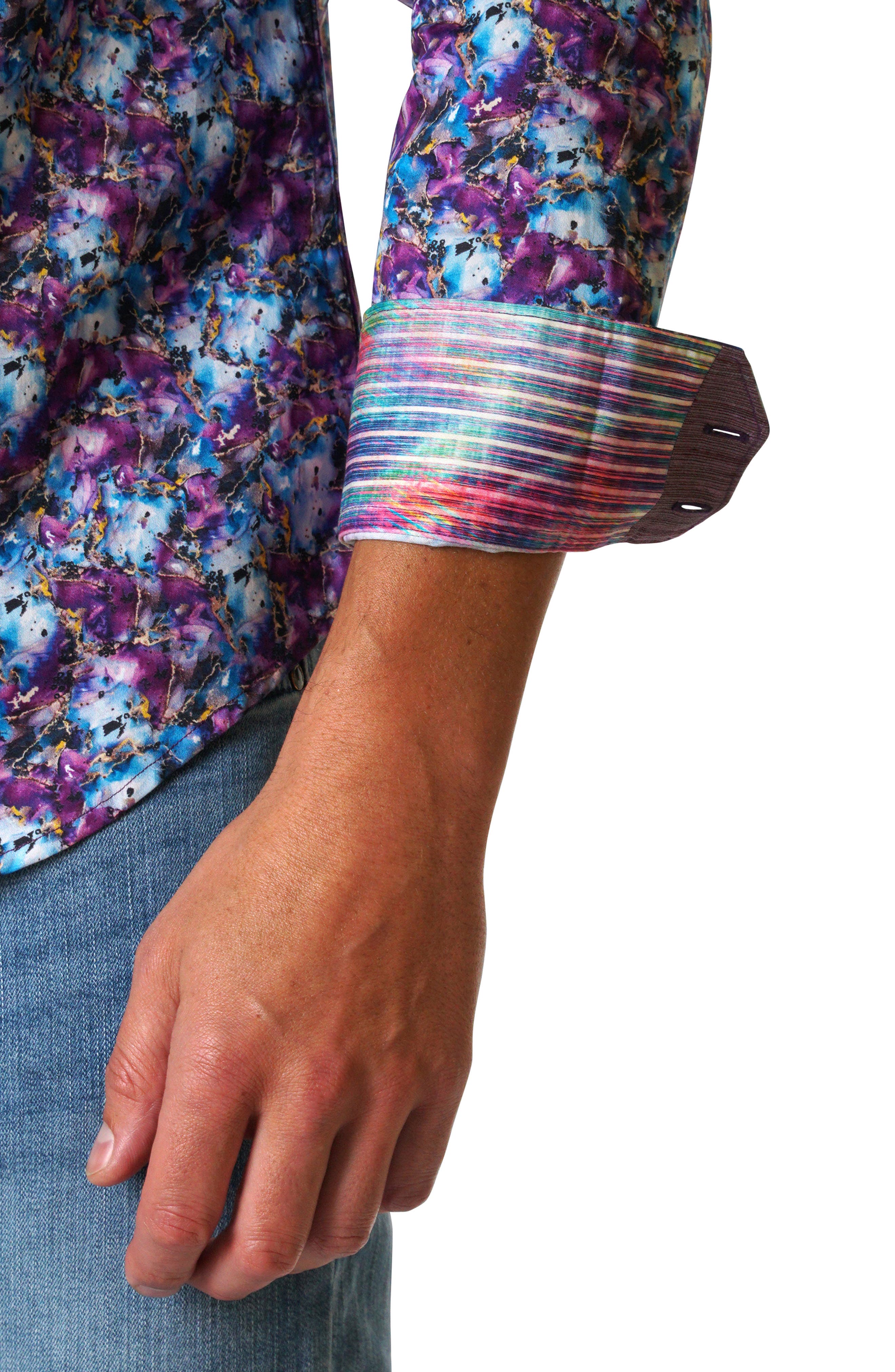 Robert Graham Witt Abstract Print Button-Up Shirt | Nordstromrack