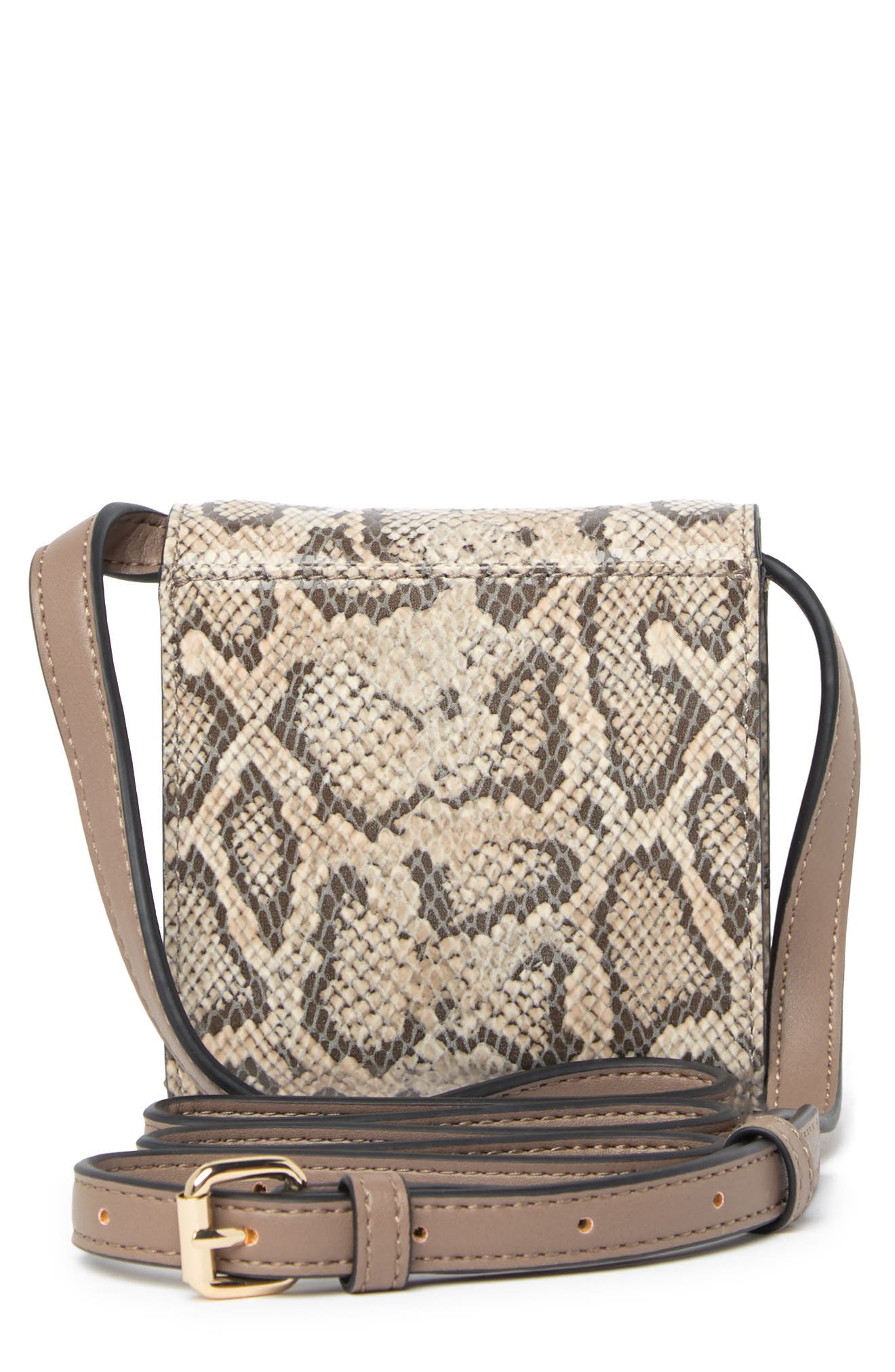 Calvin Klein Kiera Safari Snake Print Crossbody Bag | Nordstromrack