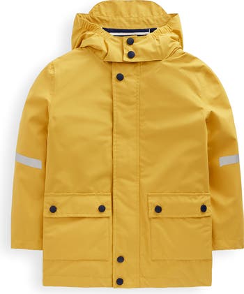 Mini Boden Kids' Waterproof Fisherman's Hooded Raincoat | Nordstrom